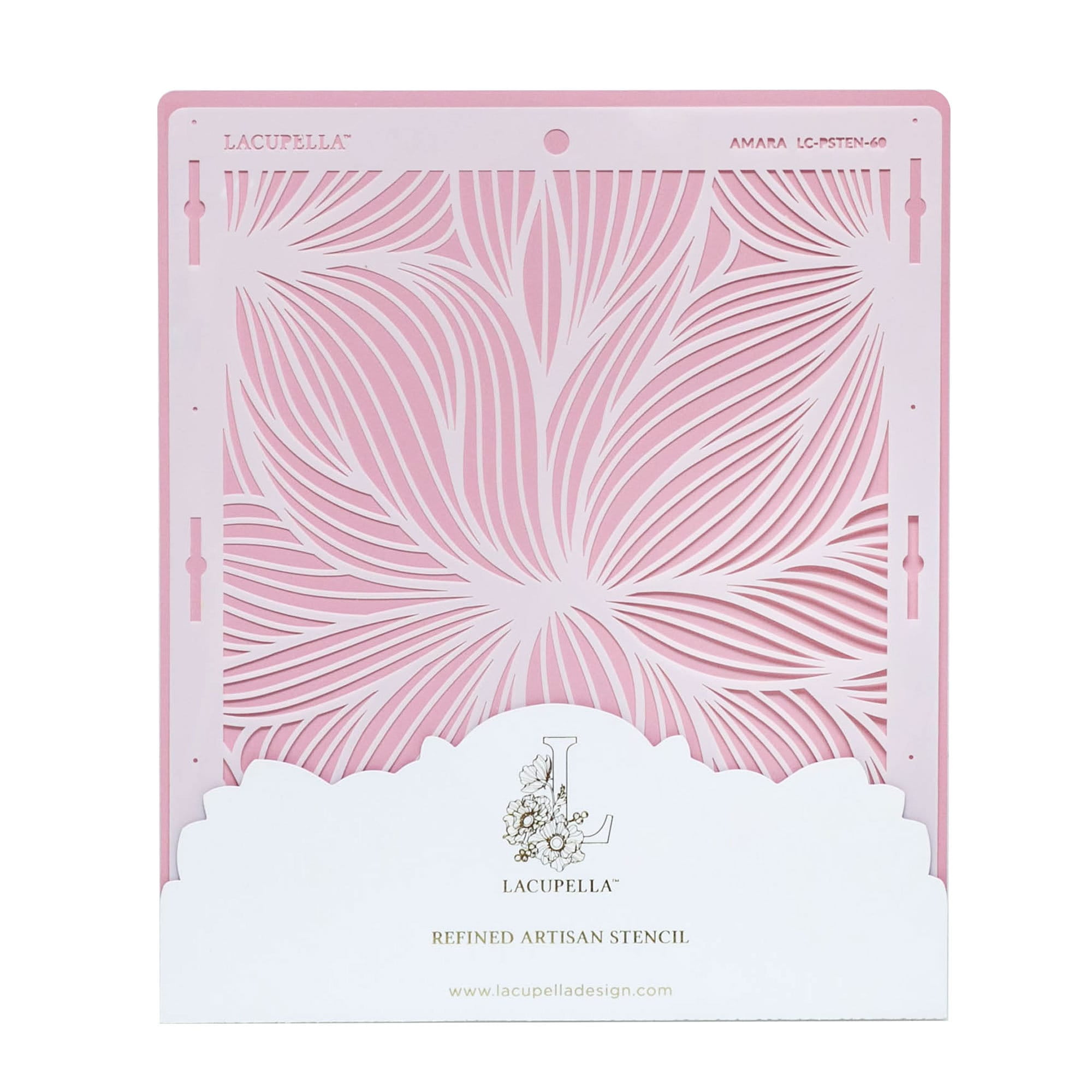 Lacupella Cake Stencil AMARA - Leaf Veins Pattern - Walmart.com