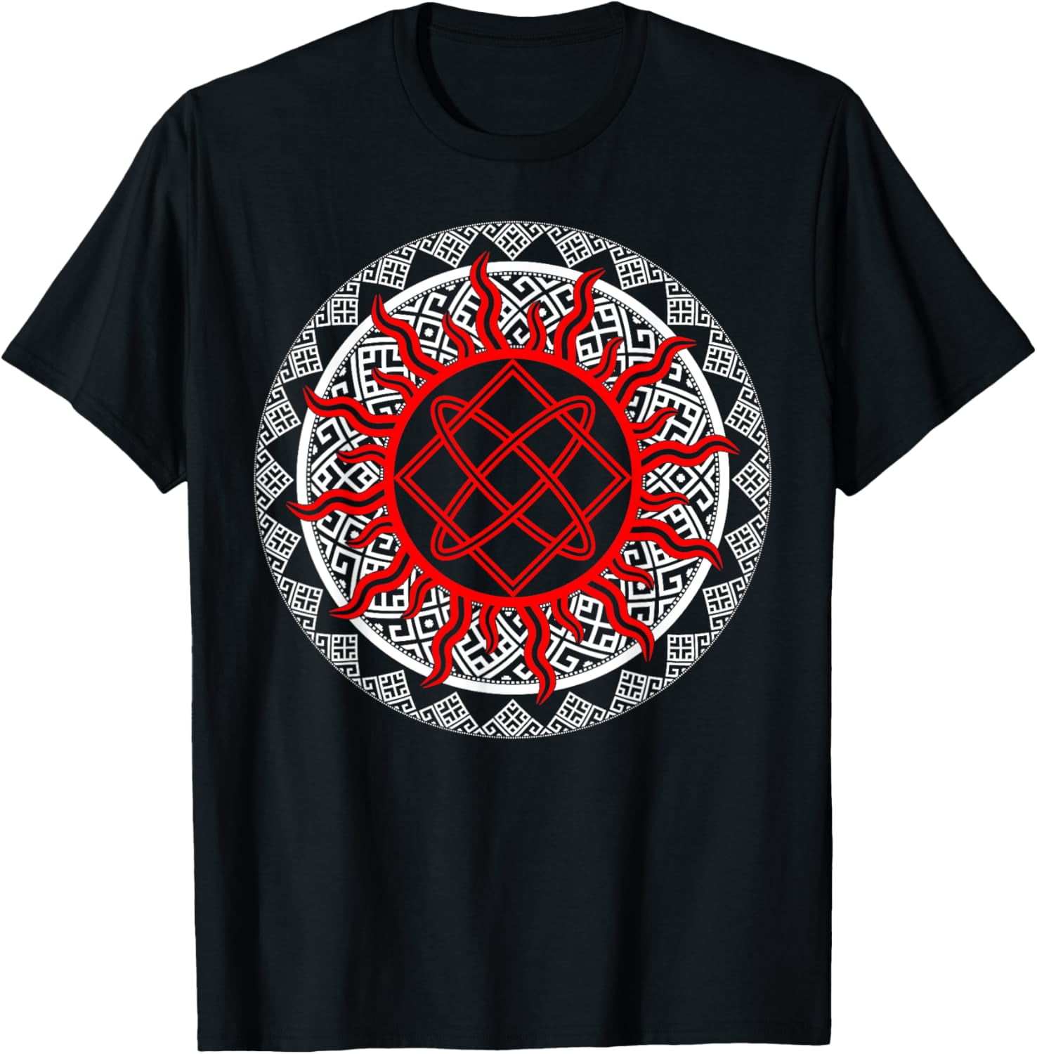 Lada Slavic Heritage Pagan God Beauty Deity Red Symbol T-Shirt ...