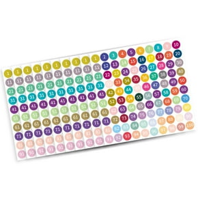 Number Stickers 1 10