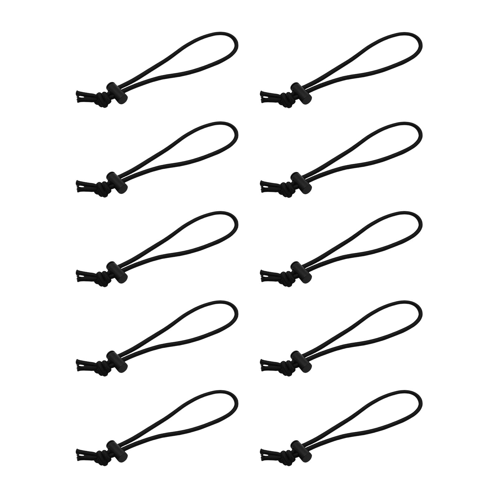Ladaidra Brown fhgksm 10Pcs Elastic Bungee Strap Hook Fastens Cord ...