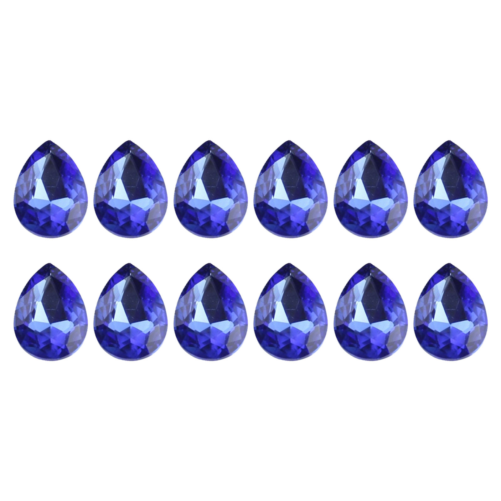 Ladaidra Brown fhgksm 12 Pcs Tear Drop Rhinestones Pointback Stones ...
