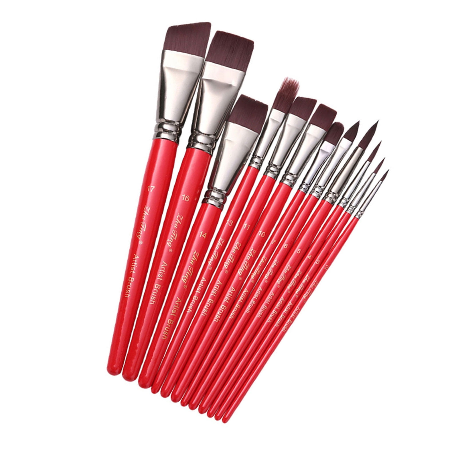 Ladaidra Brown fhgksm 12x Human Body Painting Brushes Set Watercolor ...