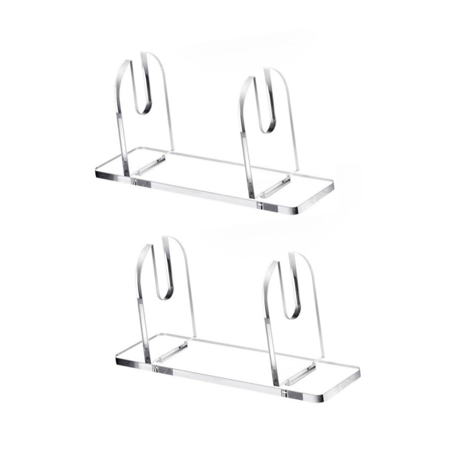 Ladaidra Brown fhgksm 2/3Pcs Clear Acrylic Fan Display Stand Handheld ...