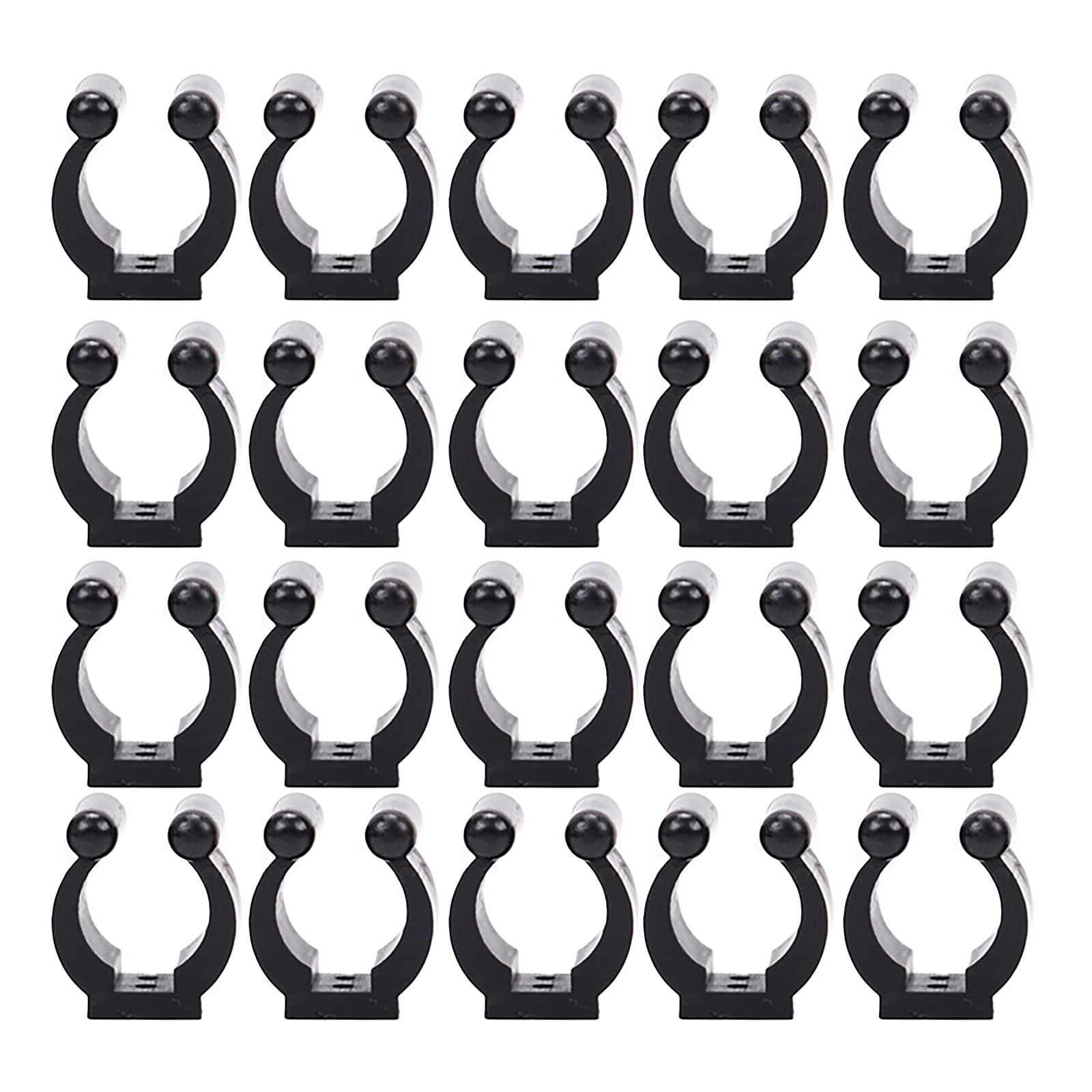 Ladaidra Brown fhgksm 20Pcs Fishing Rod Holder Clips Billiards Pool Cue ...