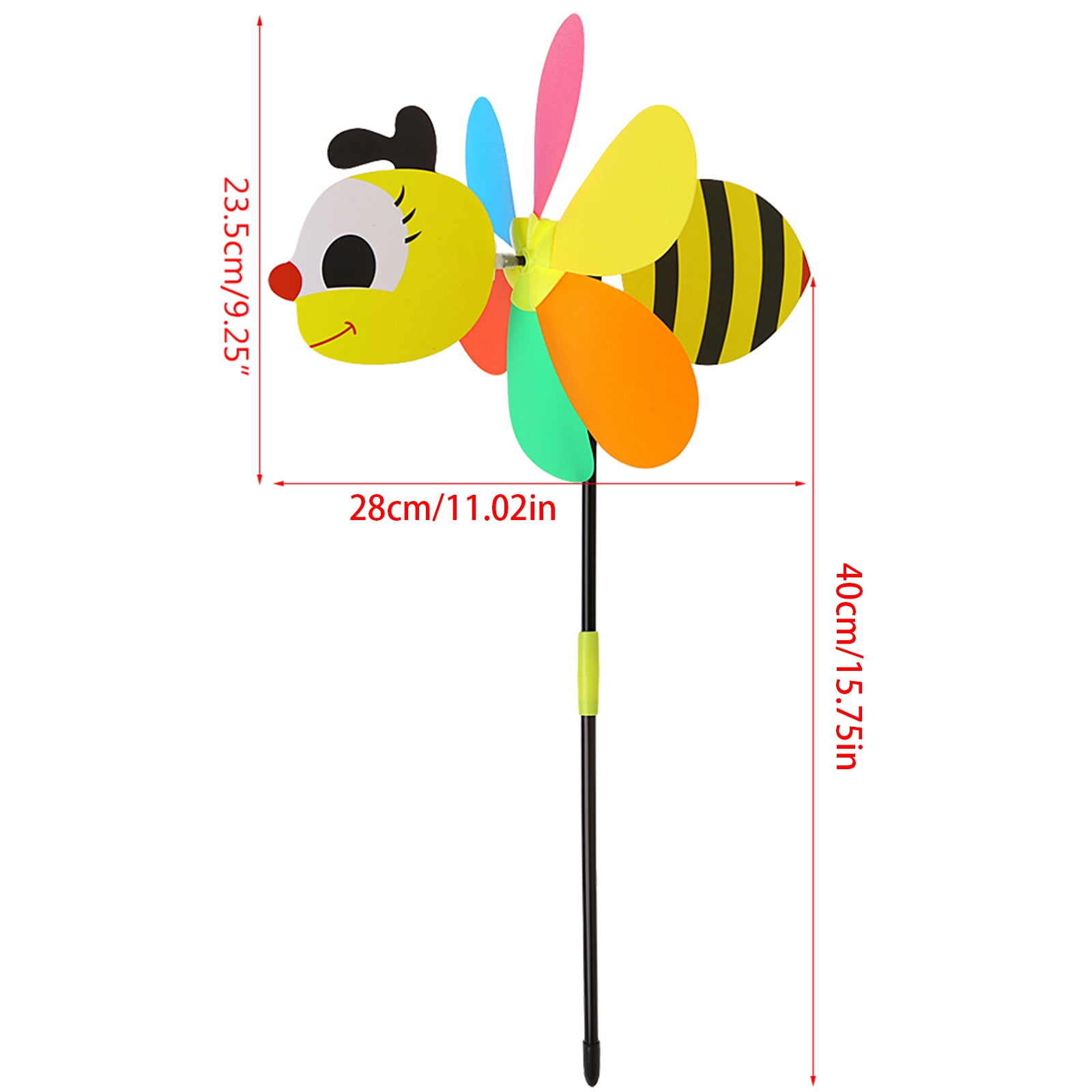 Ladaidra Brown fhgksm 3D Animal Windmill Lovely Spinner Ornament for ...