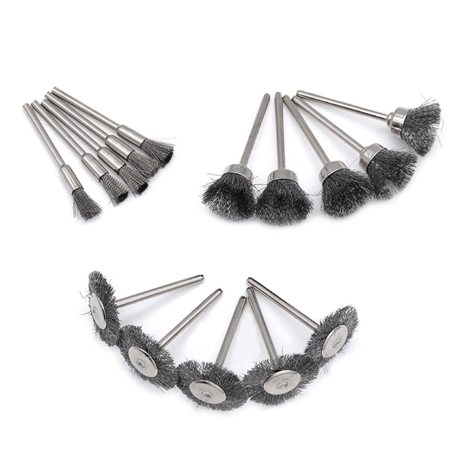 Ladaidra Brown fhgksm 45pc/15pc Wire Brushes Steel Wire Polishing Wheel ...