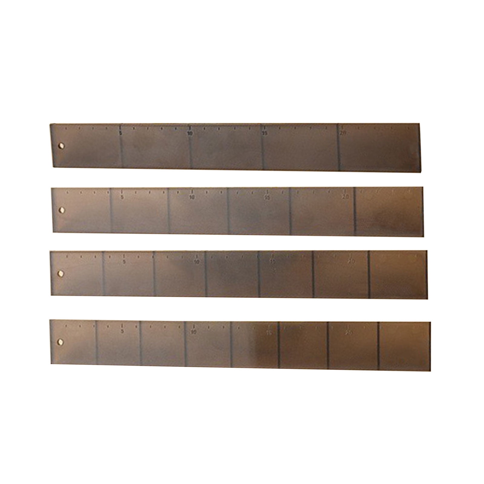 Ladaidra Brown fhgksm 4Pcs Cake Cutting Roll Scale Ruler Cake Measuring ...