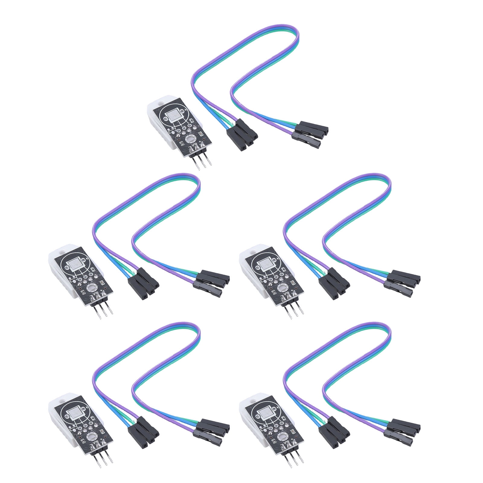 Ladaidra Brown fhgksm 5 Pack Digital Temperature & Humidity Sensors ...