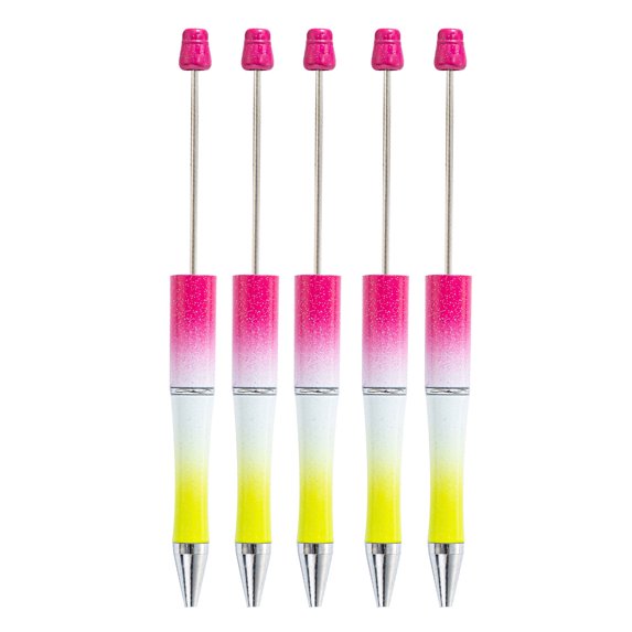 Ladaidra Brown fhgksm 5Pcs Bead Ballpoint Pen Retractable Ballpoint Pen ...