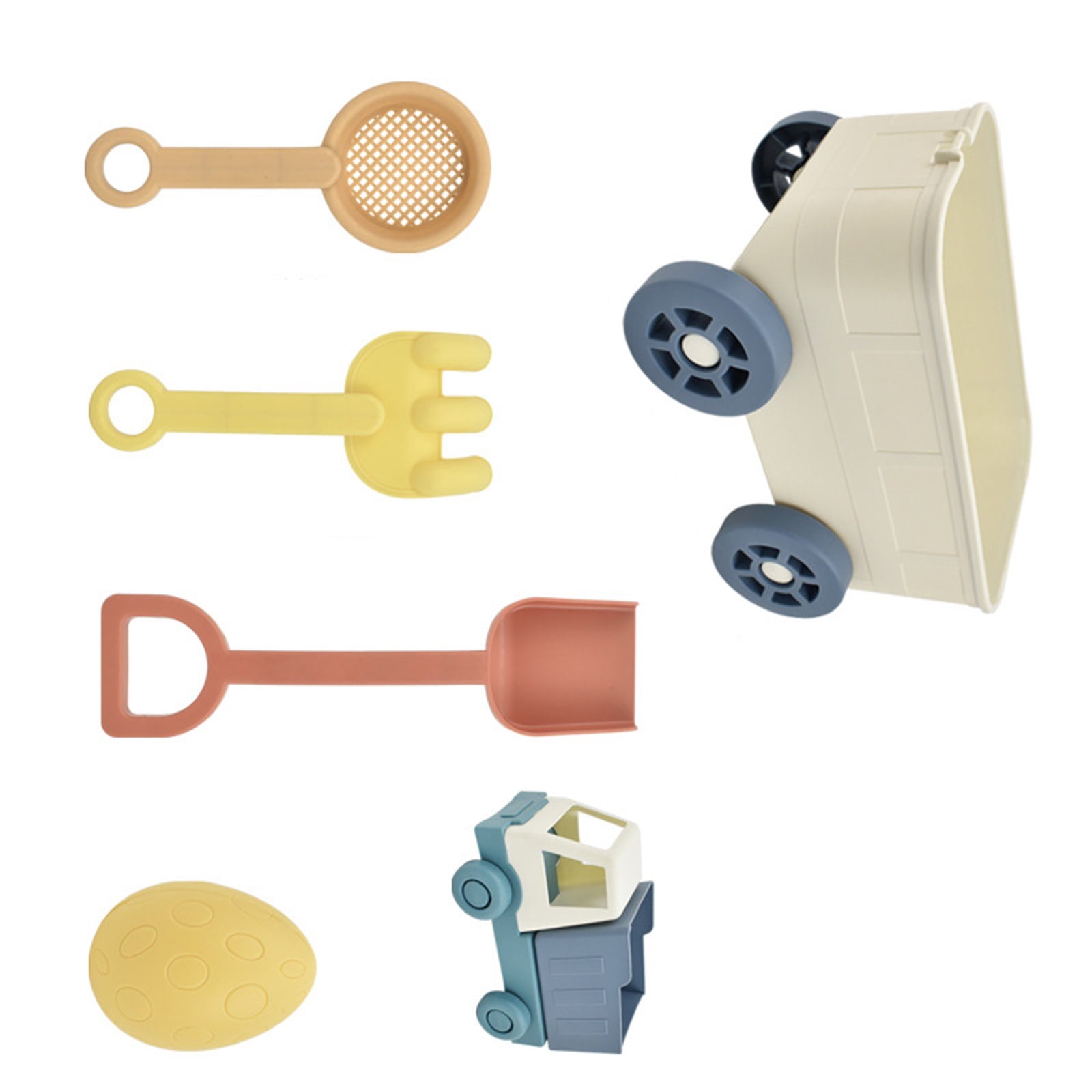 Ladaidra Brown fhgksm 6/8 Pieces Sand Toy Beach Play Set for Kids Water ...