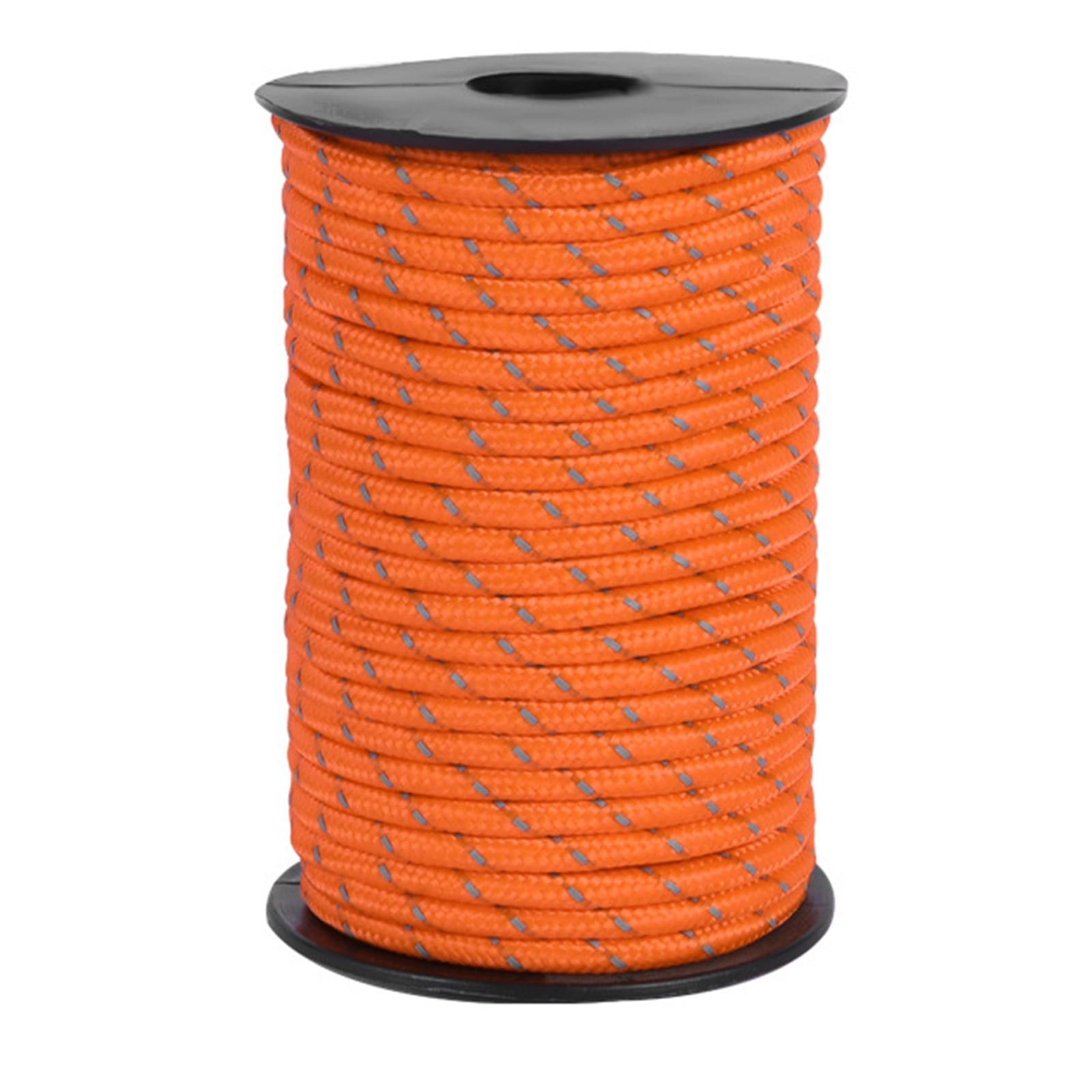 Ladaidra Brown fhgksm 65 Feet Guy Rope for Outdoor Camping Hiking Awning Tents, Reflective Tent ...