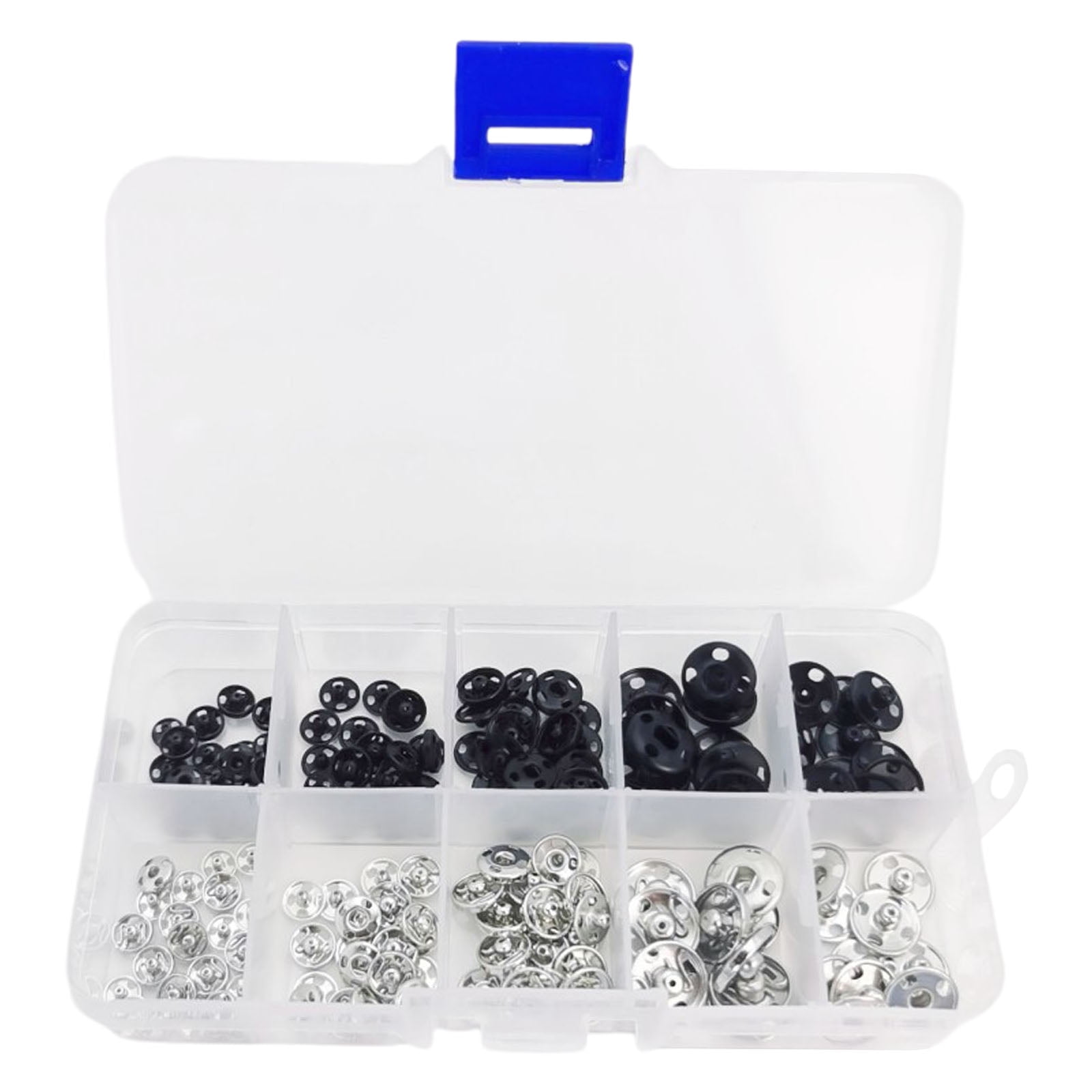 Ladaidra Brown fhgksm 80PCS Button Set, 6/7/8.5/12mm Metal Button ...