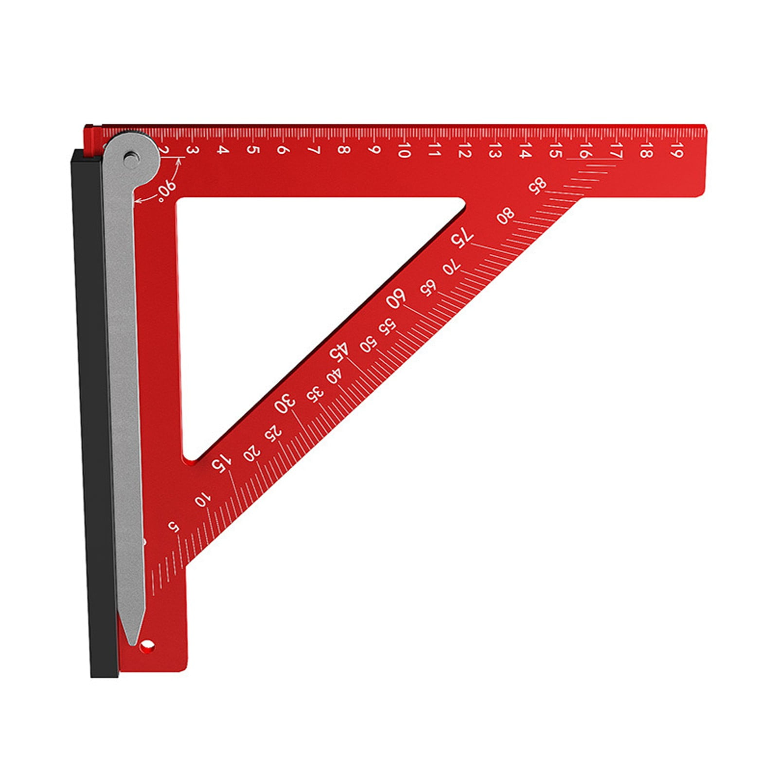 Ladaidra Brown fhgksm 90 Degree Right Angled Protractors Ruler with ...