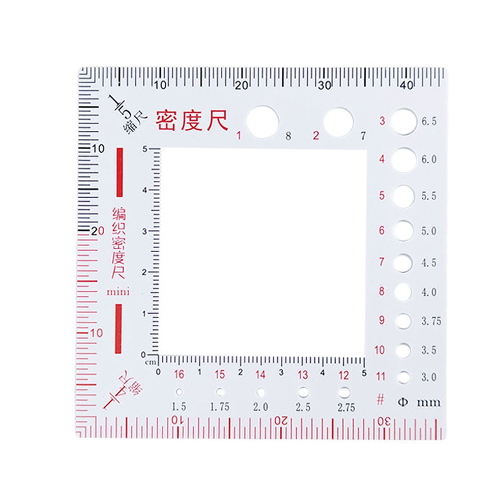 Ladaidra Brown fhgksm Acrylic Patchwork Ruler Multifunctional Sewing ...
