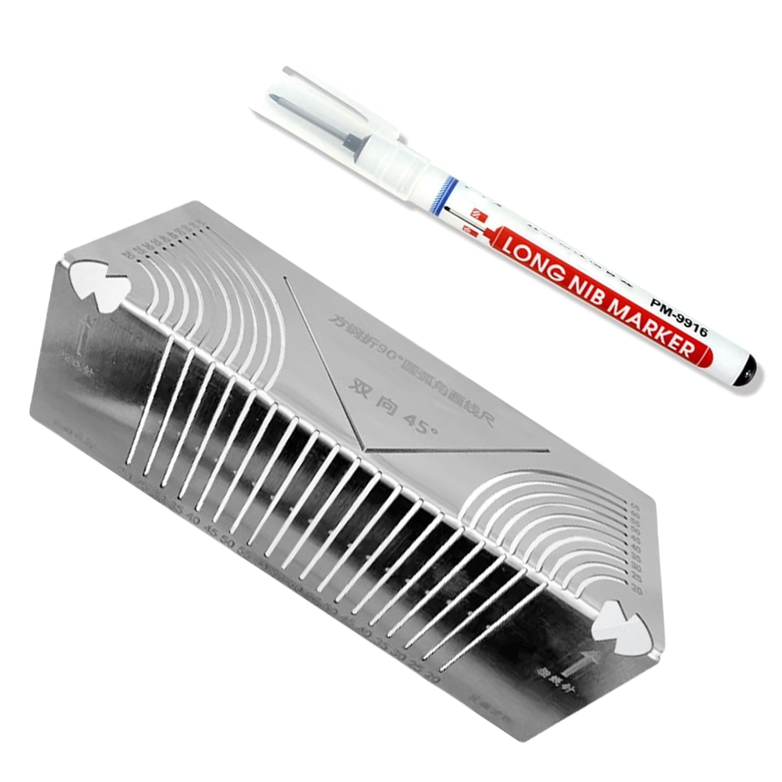Ladaidra Brown fhgksm Angles & Arcs Marking Tool Adjustable Arcs Two ...