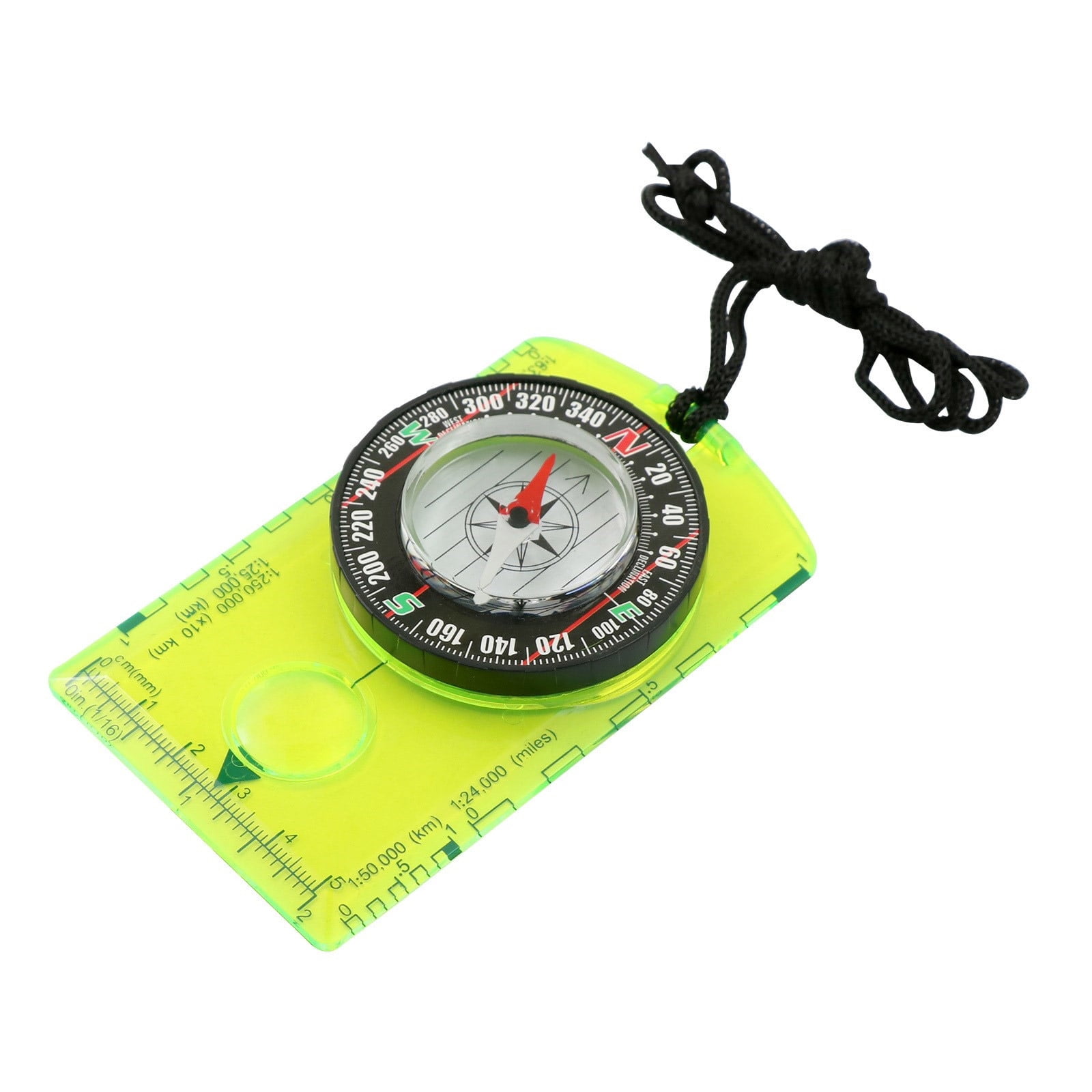 Ladaidra Brown fhgksm Baseplate Map Compasses with Scale Ruler Accurate ...