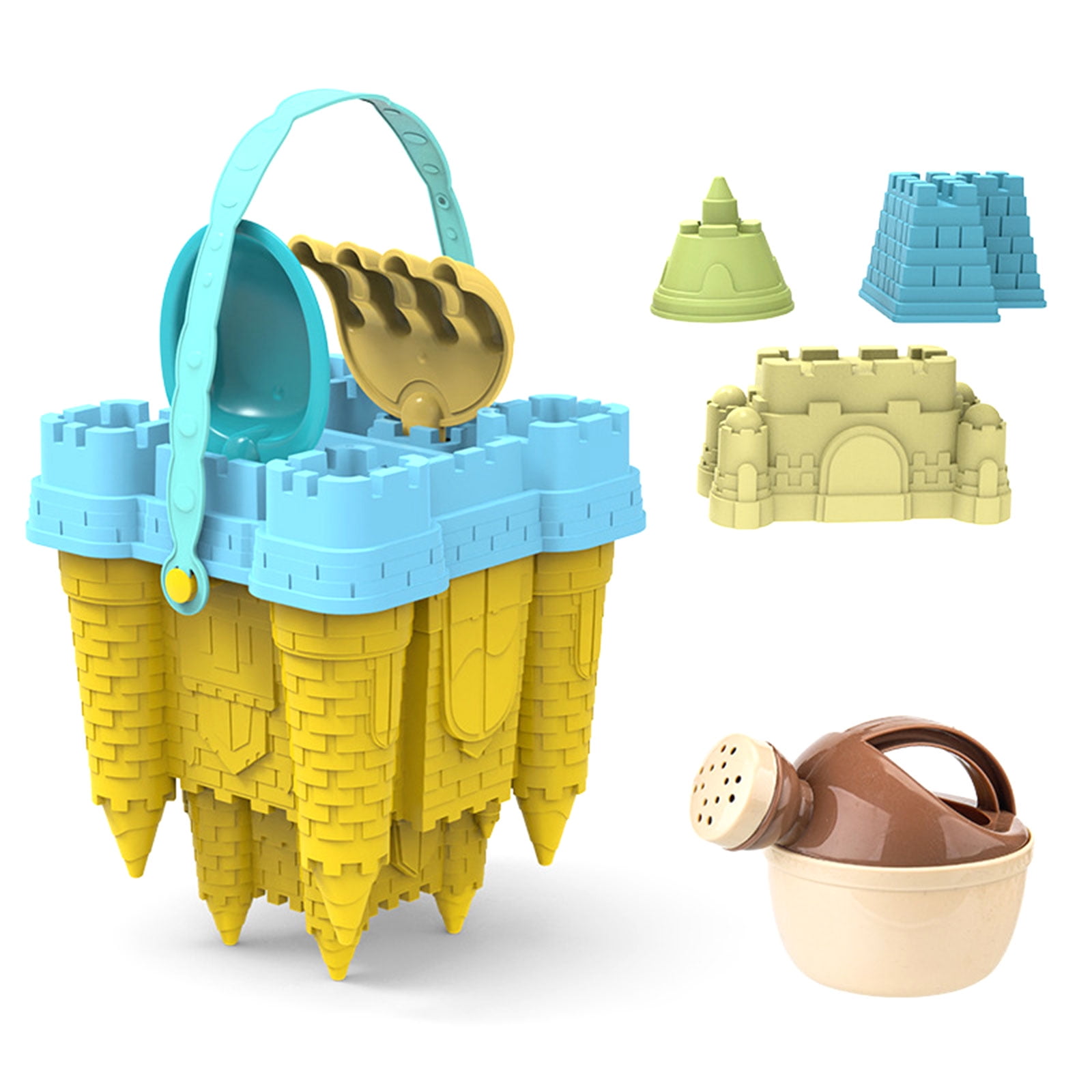 Ladaidra Brown fhgksm Beach Toy Outdoor Sand Play Toy with Mold Bucket ...