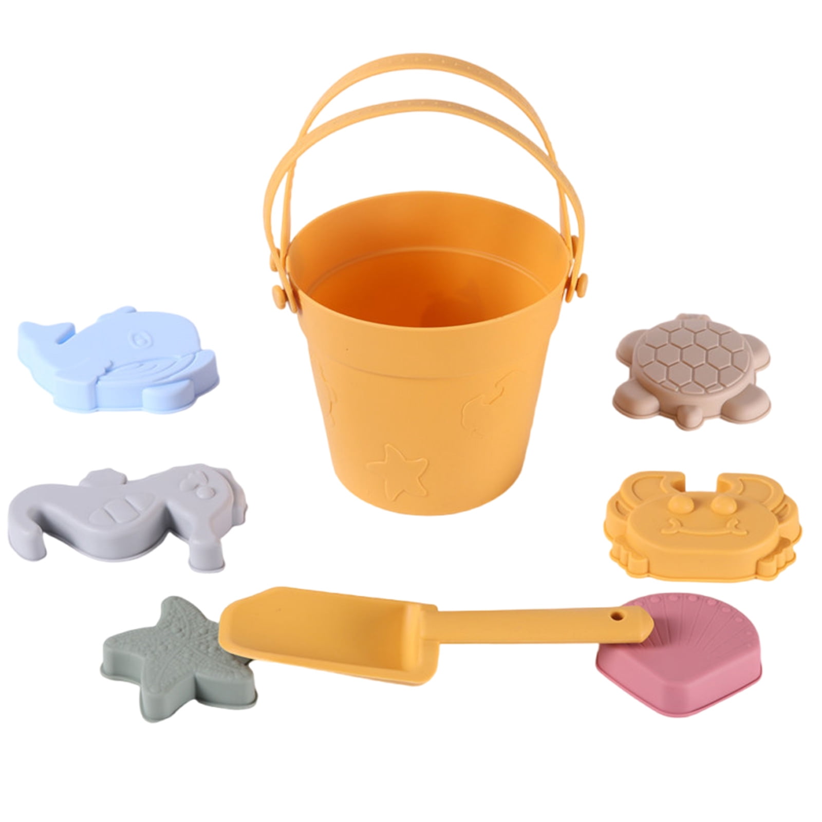 Ladaidra Brown fhgksm Beach Toy Sand Shovel Molds for Kids Sand Shovel ...