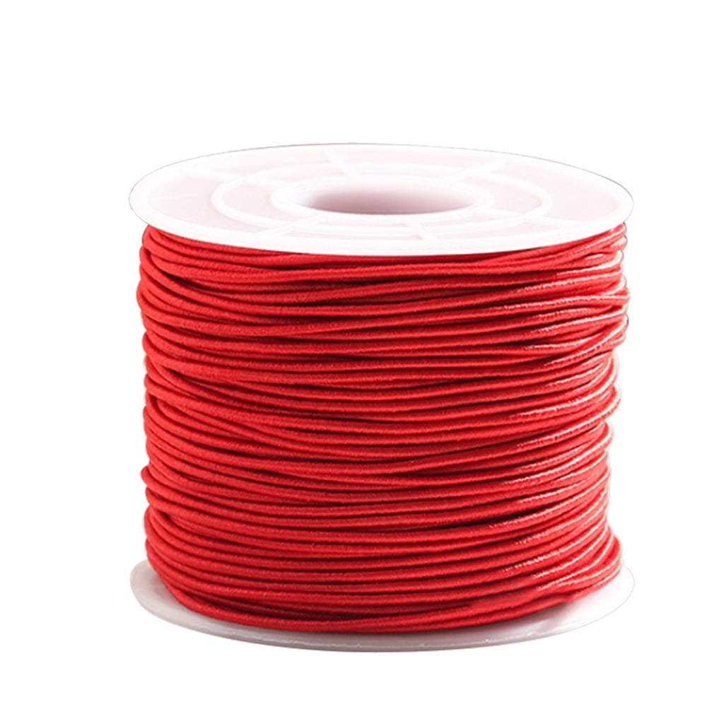 Ladaidra Brown fhgksm Beading Elastic Cord Rubber Stretch Rope for Face ...