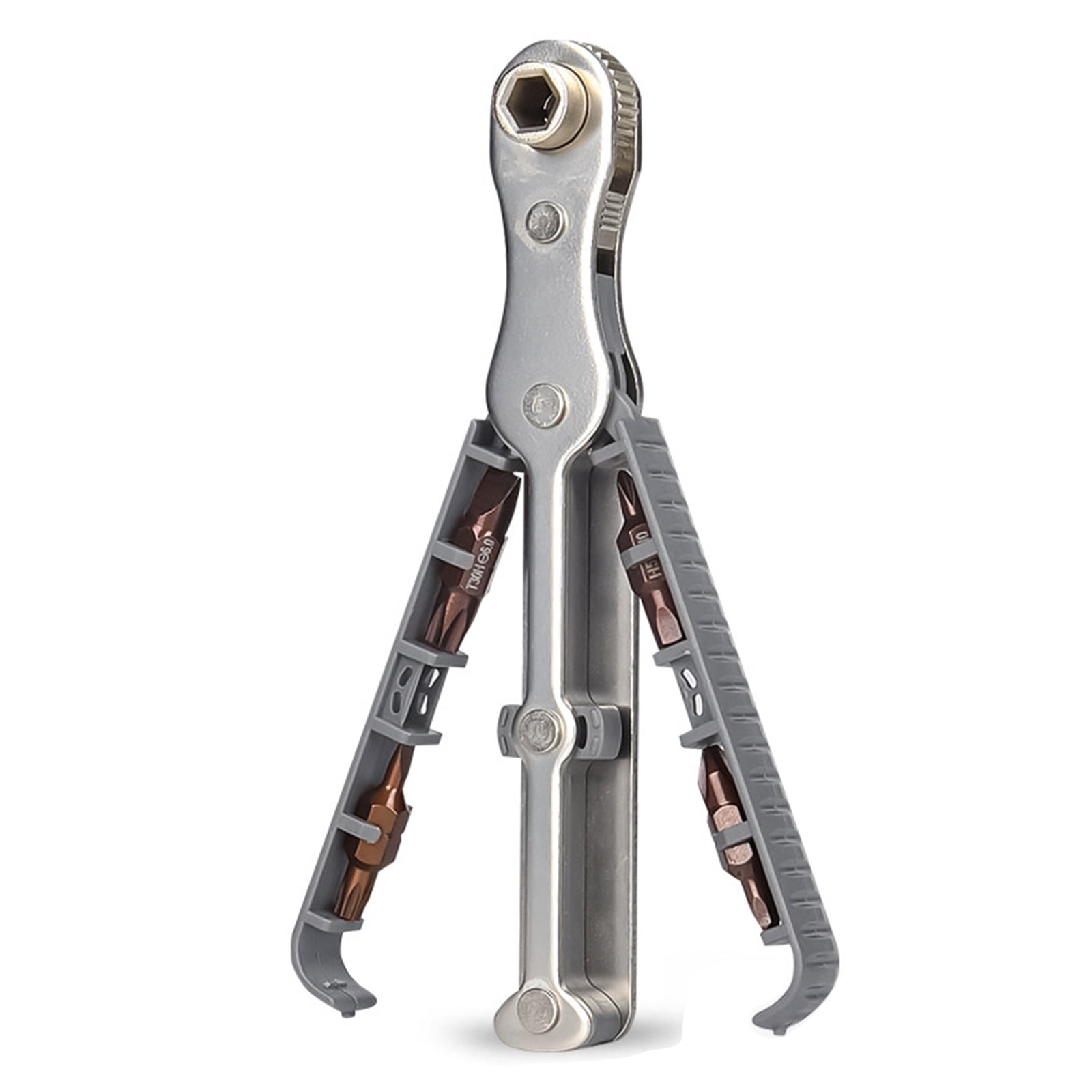 Ladaidra Brown fhgksm Bidirectional Screwdriver Set Ratcheting ...