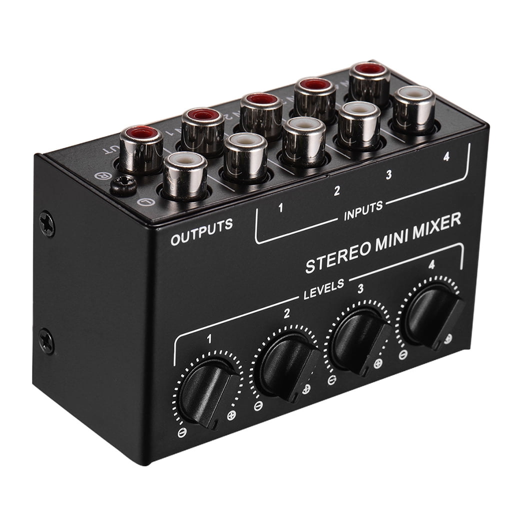 Ladaidra Brown fhgksm CX400 Passive Stereo Mixer 4-Channel Passive ...