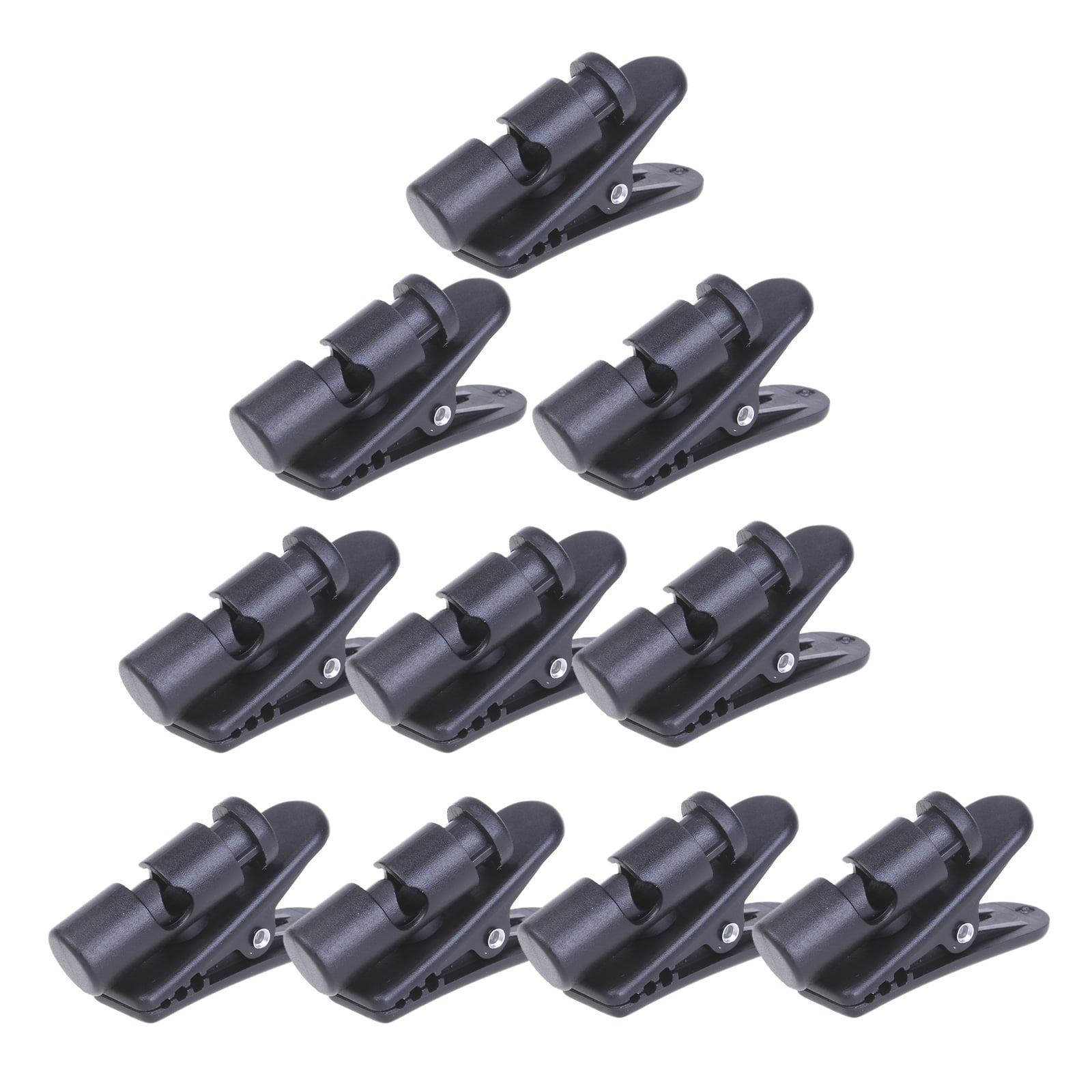 Ladaidra Brown fhgksm Cable Cord Clamps Headsets Collar Clip Rotating ...