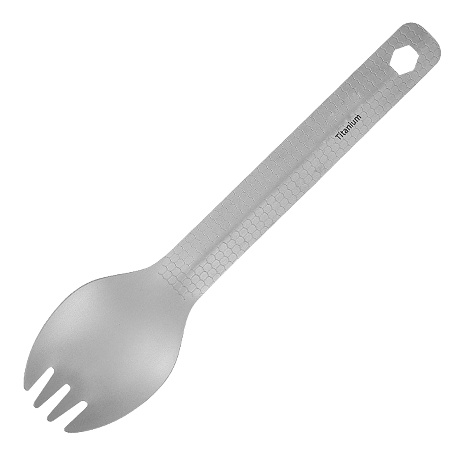 Ladaidra Brown fhgksm Camping Spoon Long Handle Spork Spoon Camping ...