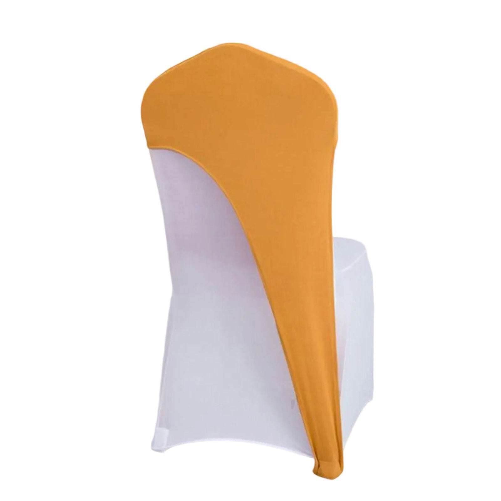 Ladaidra Brown fhgksm Chair Caps Covers Spandex Chair Hoods Sash Hat ...