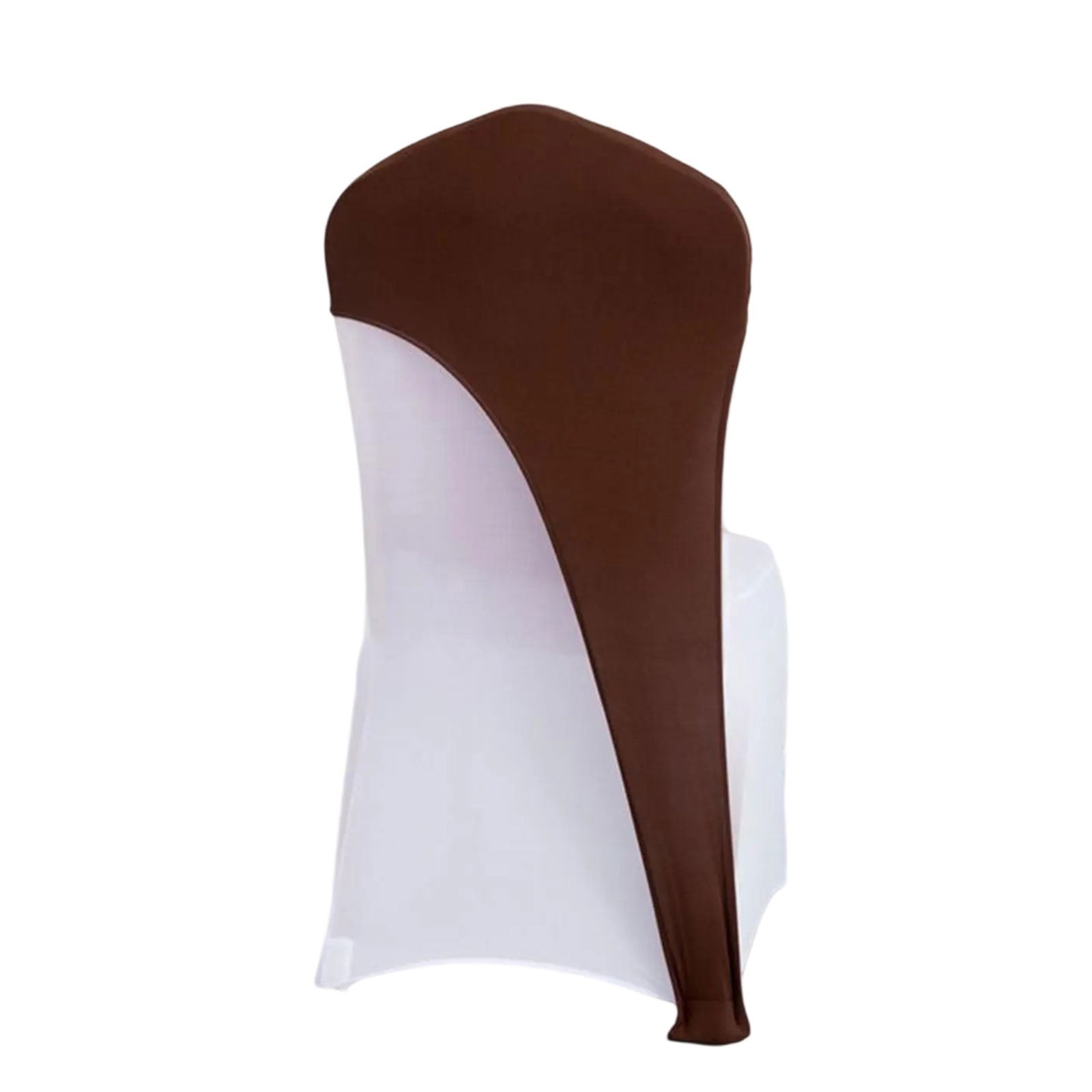 Ladaidra Brown fhgksm Chair Caps Covers Spandex Chair Hoods Sash Hat ...