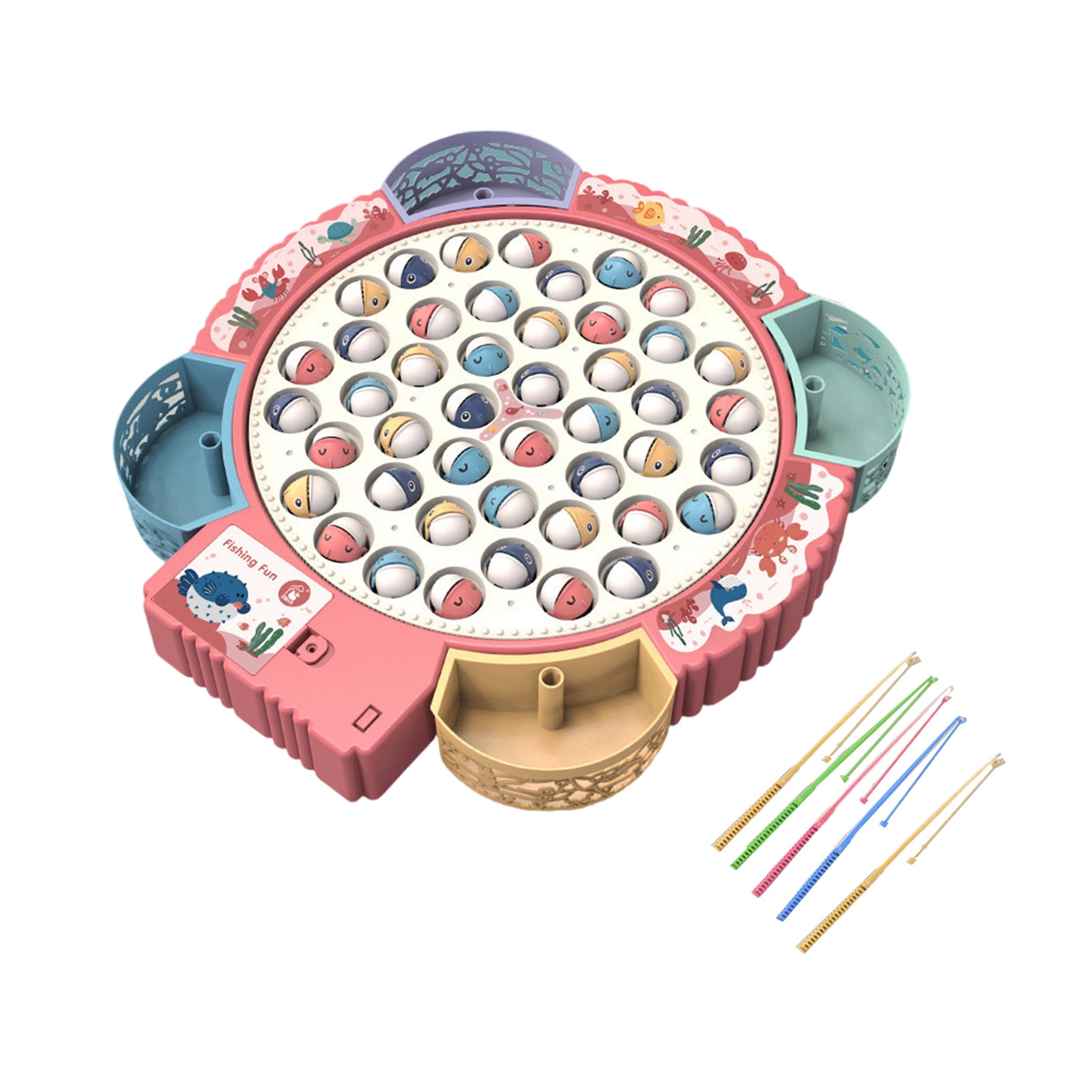 Ladaidra Brown fhgksm Children Rotating Fishing Toy Educational ...