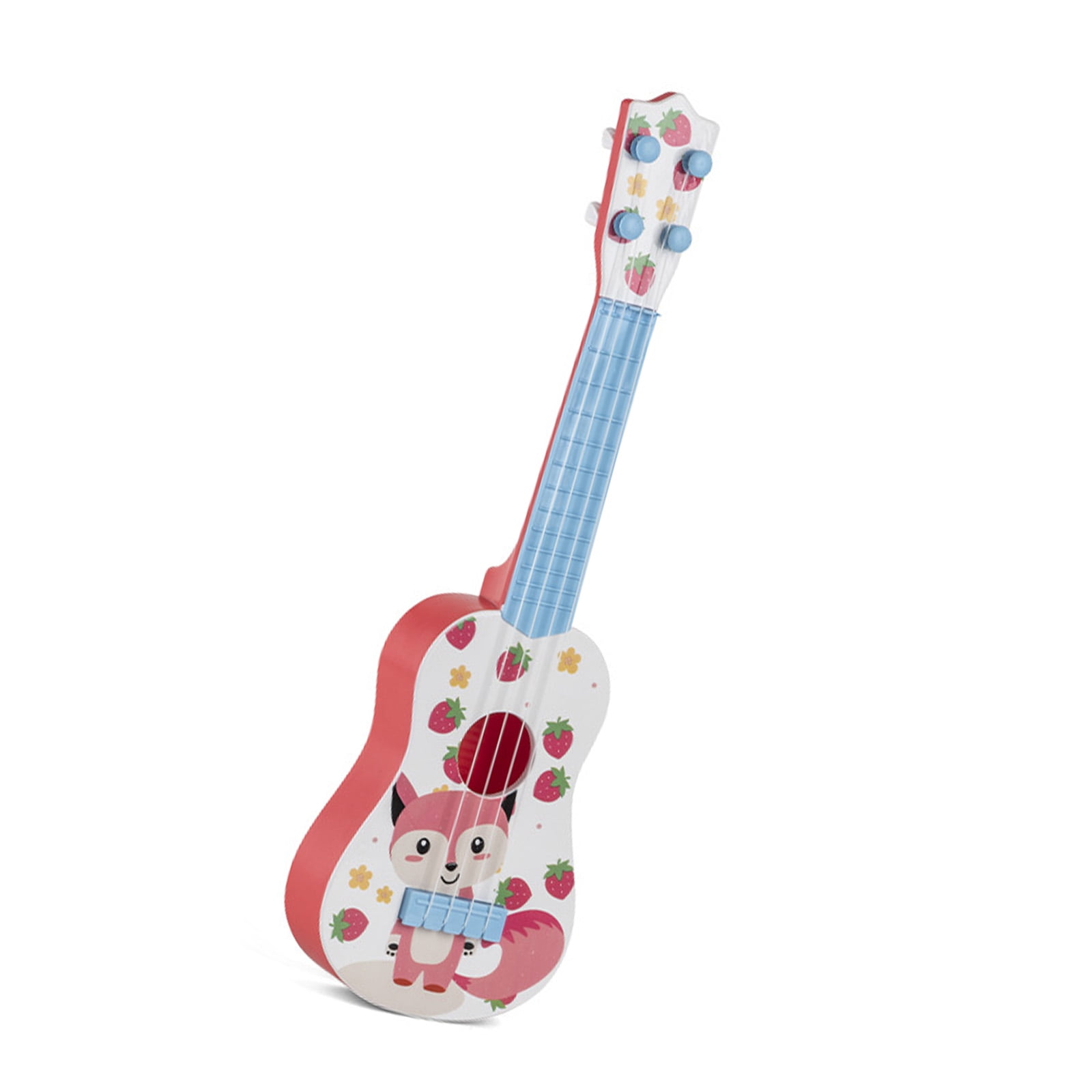 Ladaidra Brown fhgksm Children's Ukulele Guitar Toy with Cartoon ...