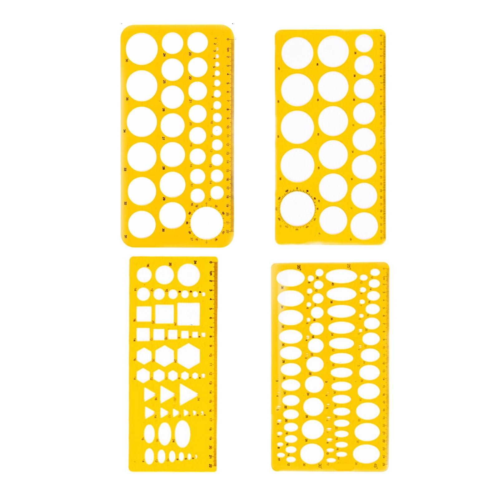 Ladaidra Brown fhgksm Circles Templates Oval Templates Measuring Rulers ...