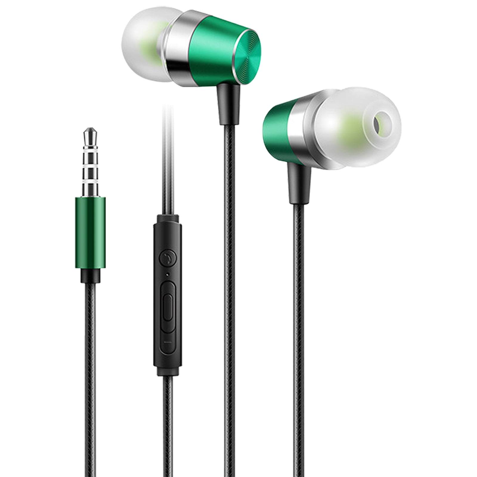 Ladaidra Brown fhgksm Corded Headphones in Ear 3.5mm Ear Sports Earbuds ...