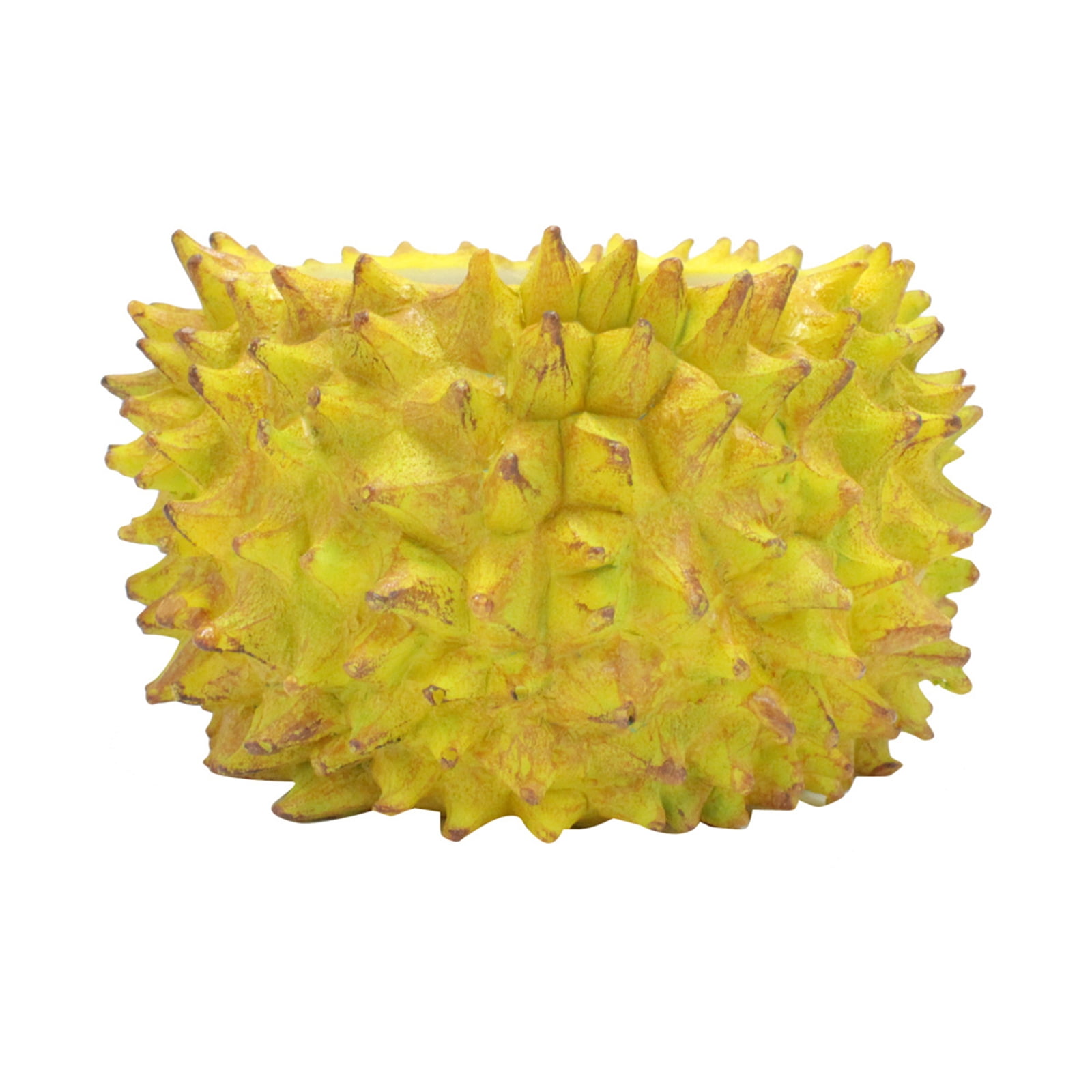 Ladaidra Brown fhgksm Durian-Shaped Plant Pots Resins Flower Pots ...