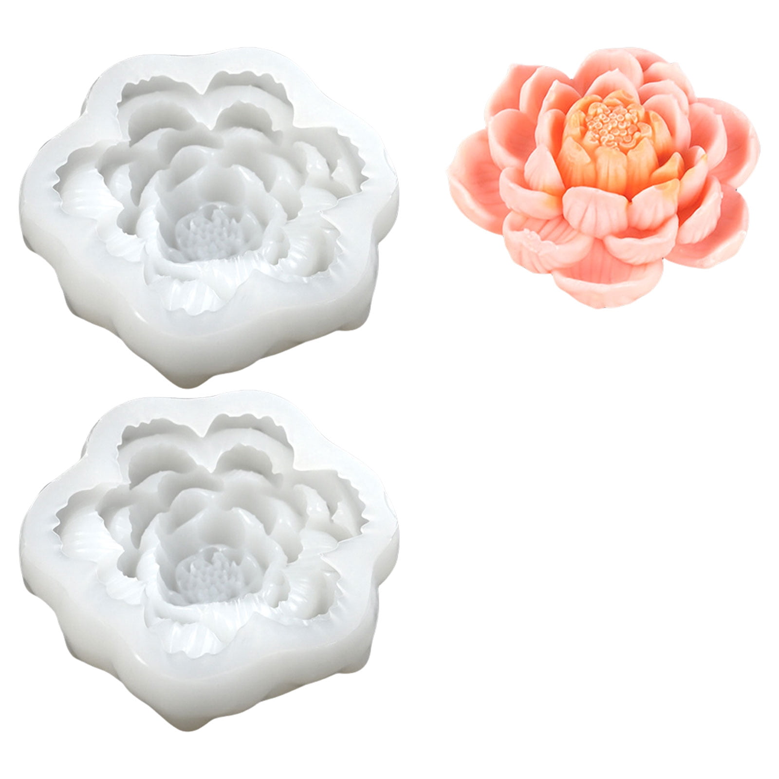 Ladaidra Brown fhgksm Easy to Use Flower Cake Molds Elegant Flower ...