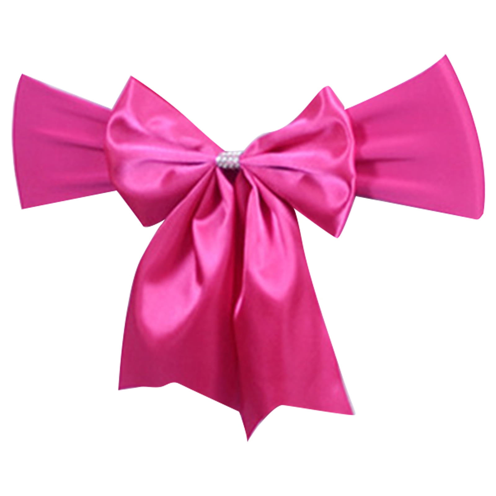 Ladaidra Brown fhgksm Elegant Chair Sash Bows Stretch Chair Band ...
