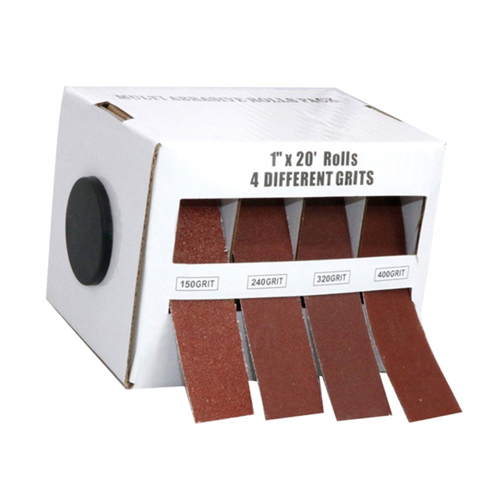 Ladaidra Brown fhgksm Emery Cloth Roll 5 Grits Abrasive Sandpaper Rolls ...