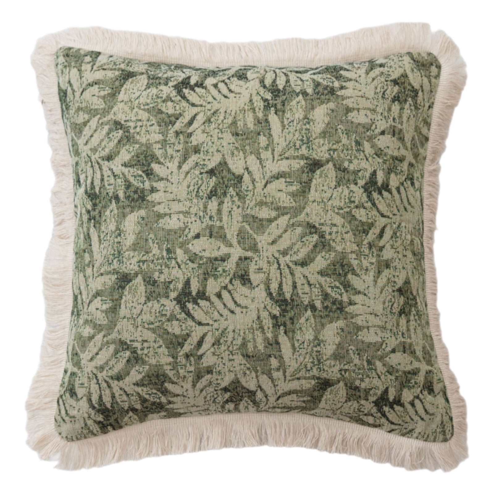 Ladaidra Brown fhgksm Floral Linen Throw Pillow Covers with Insert ...