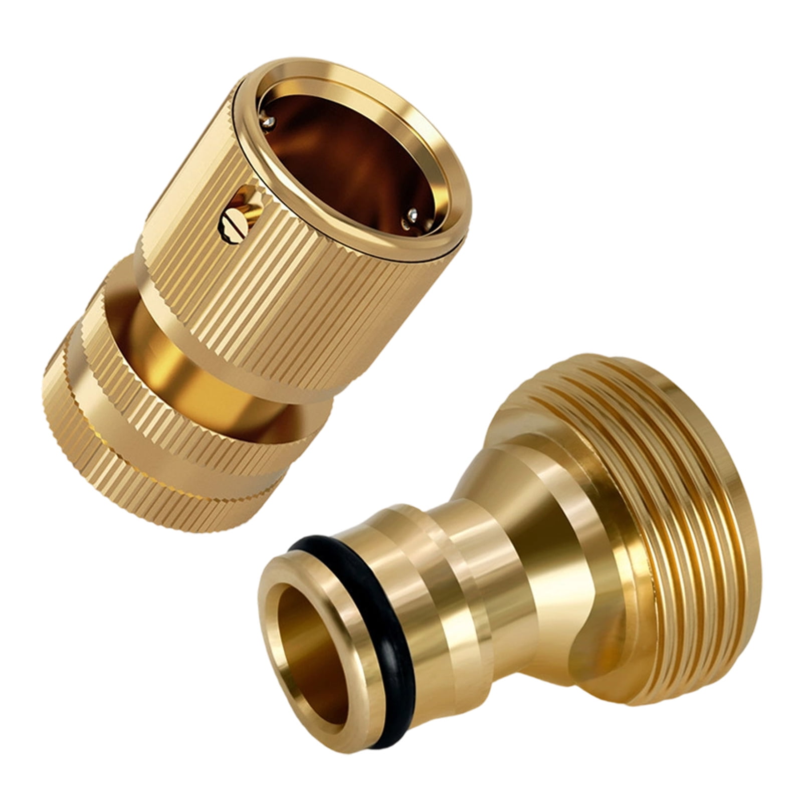 Ladaidra Brown fhgksm Garden Hose Quick Connection Fittings Brass ...