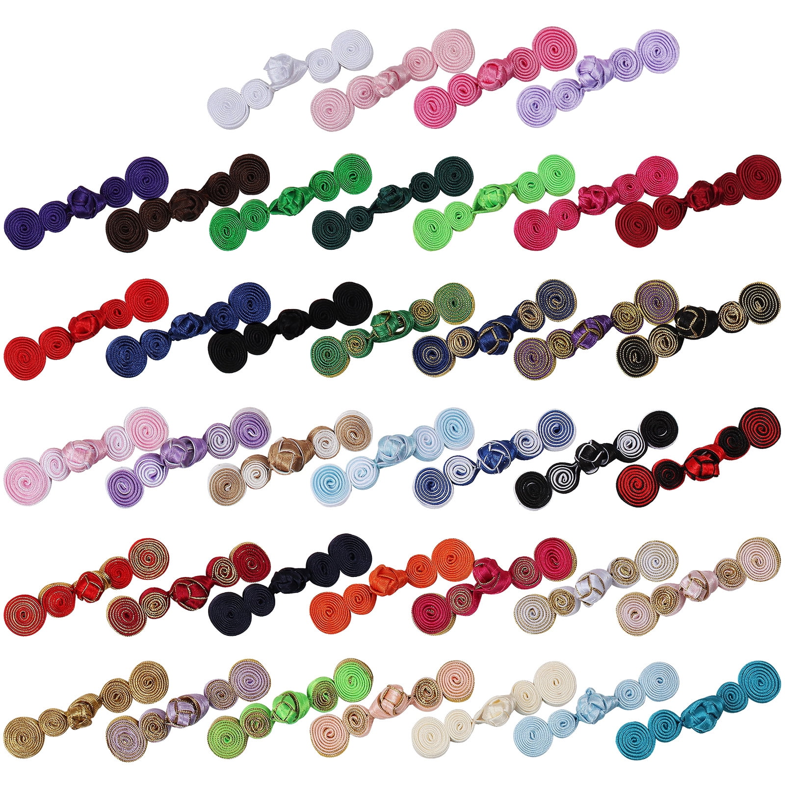 Ladaidra Brown fhgksm Gourd Shape lothes hinese Sewing Fastener for ...