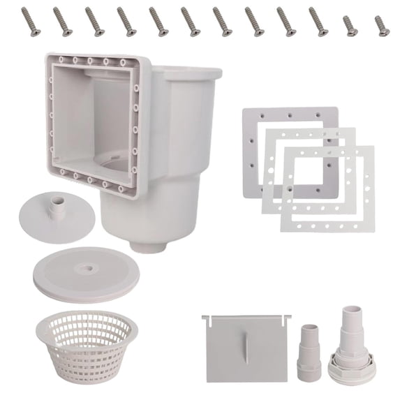 Ladaidra Brown fhgksm Ground Pool Skimmer Set Wall Openings ...