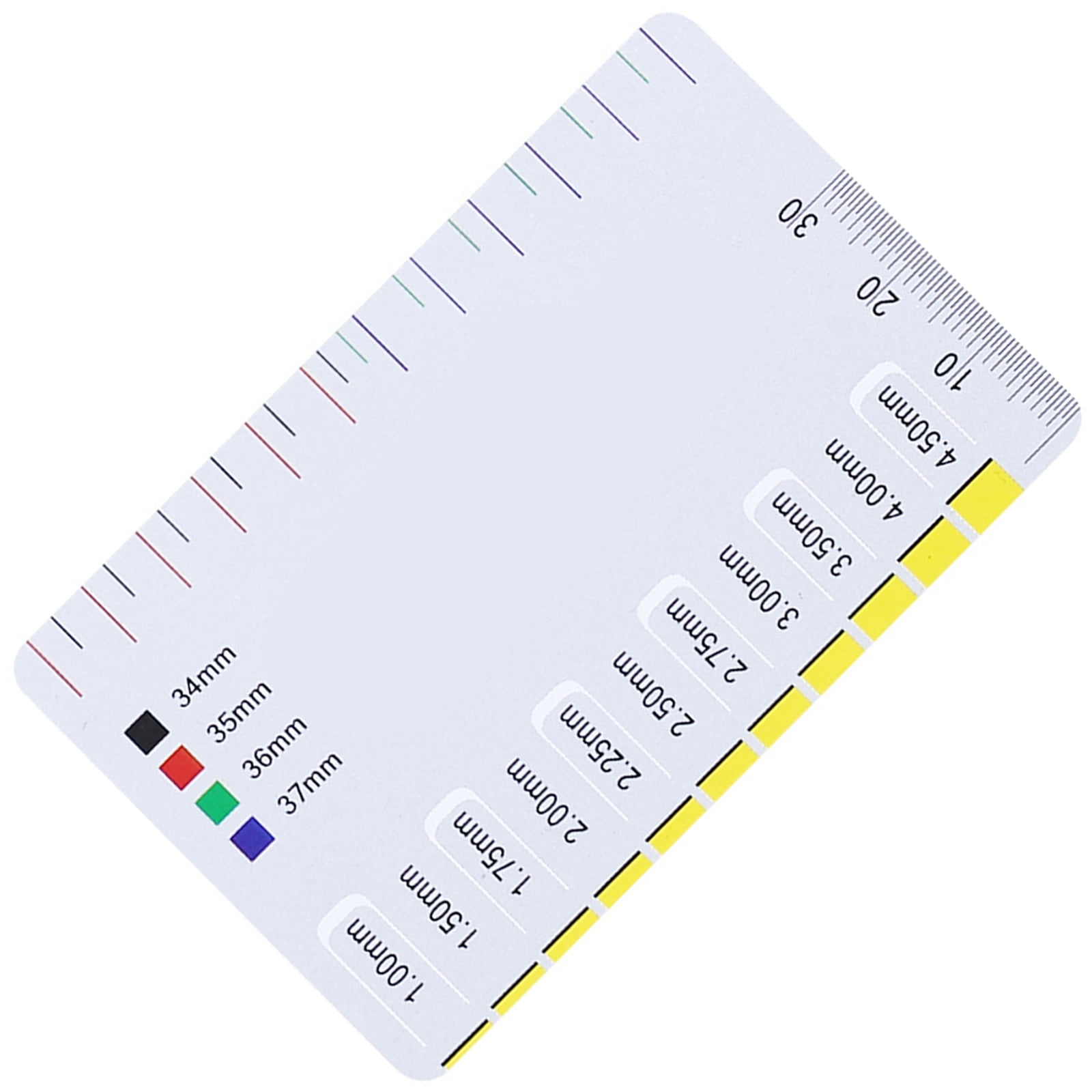 Ladaidra Brown fhgksm Guitar String Action Gauge Ruler Guitar String ...