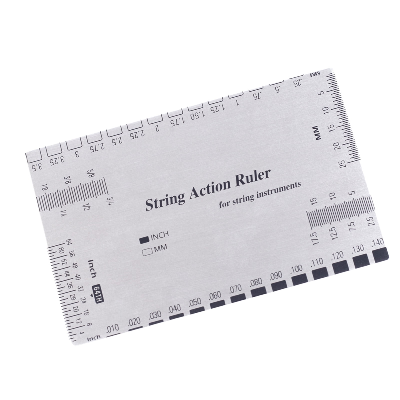 Ladaidra Brown fhgksm Guitar String Action Gauge Ruler Setup Tool ...