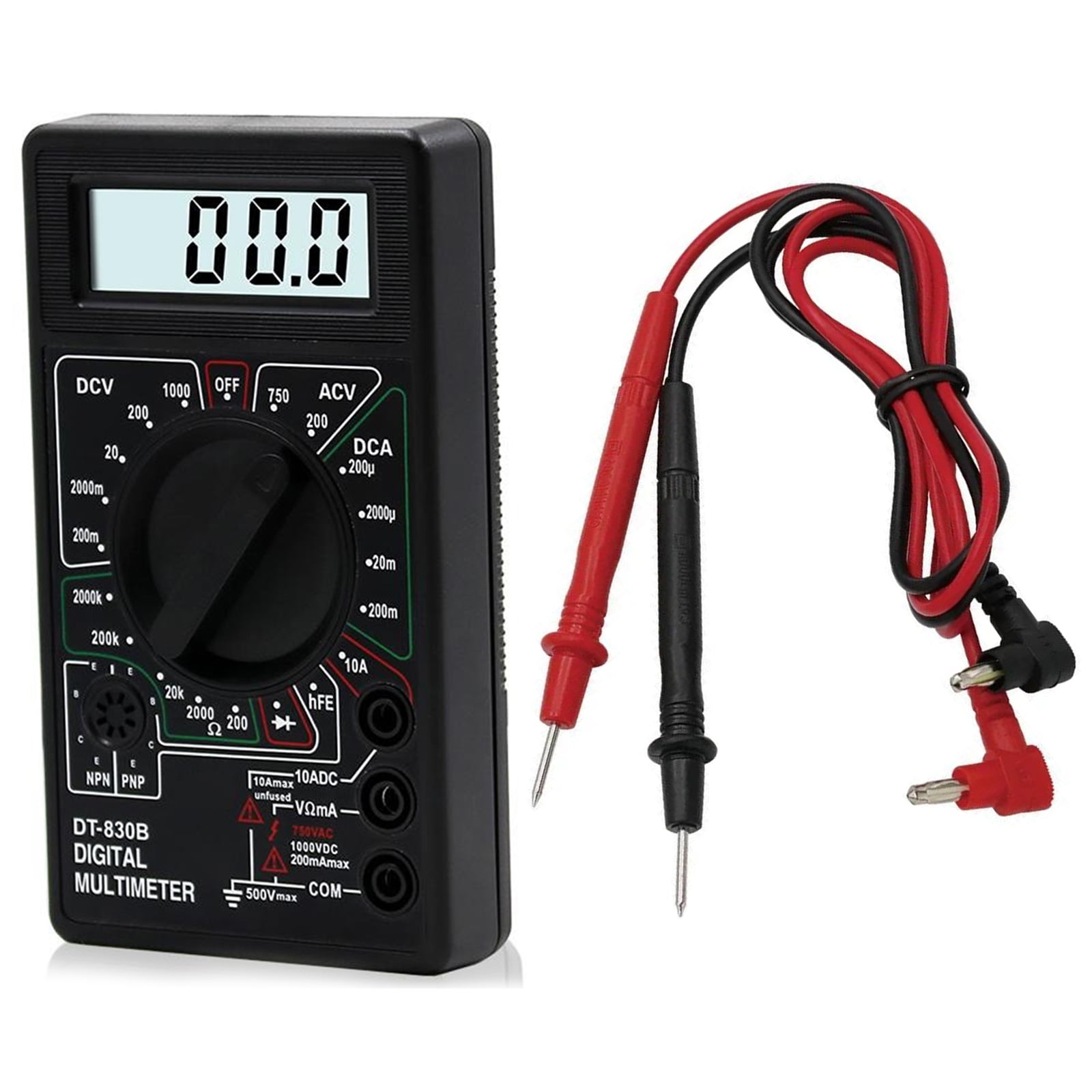 Ladaidra Brown fhgksm High Precisions Digital Multimeter with Clear LCD ...