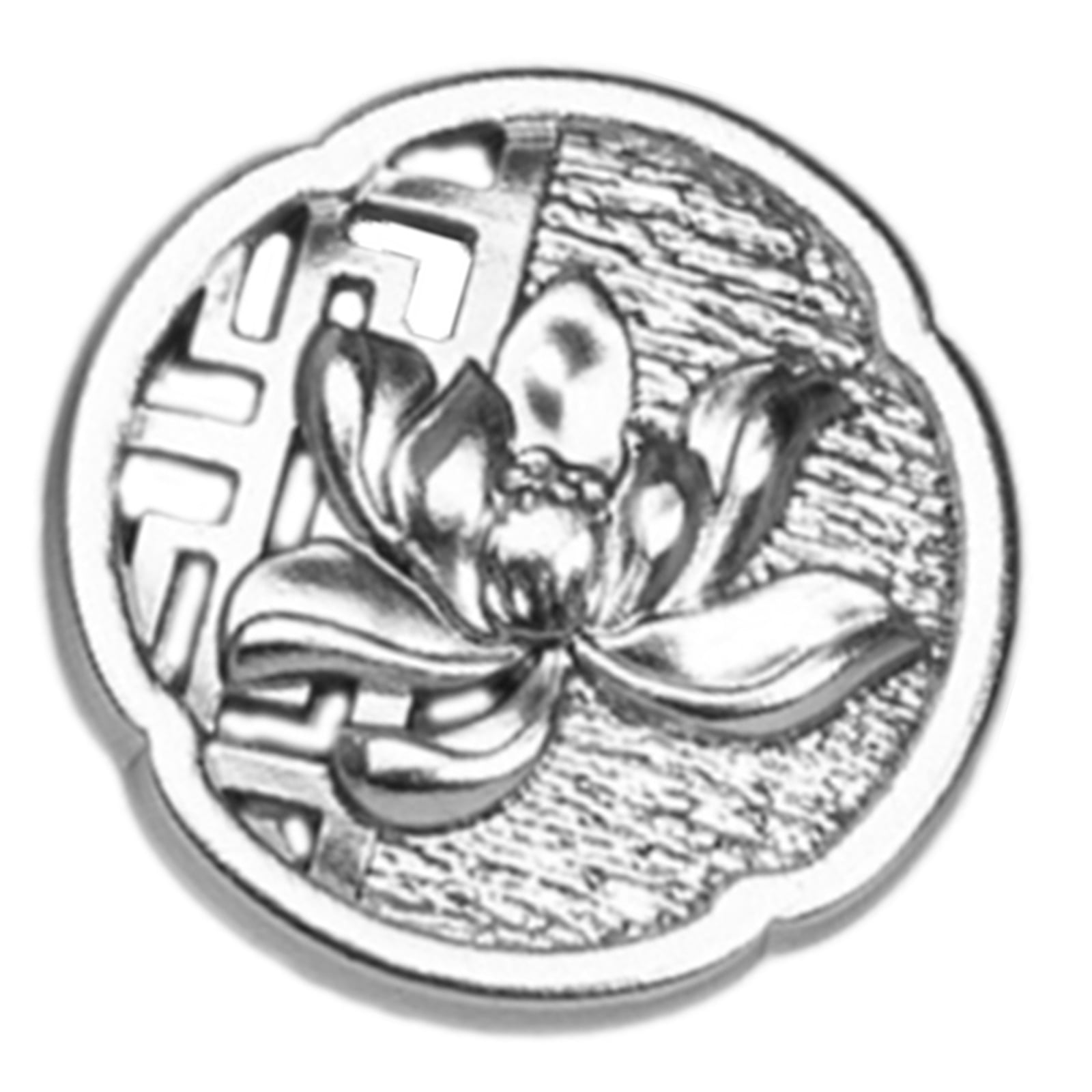 Ladaidra Brown fhgksm Hollow Flower Metal Button Antique Sewing Button ...