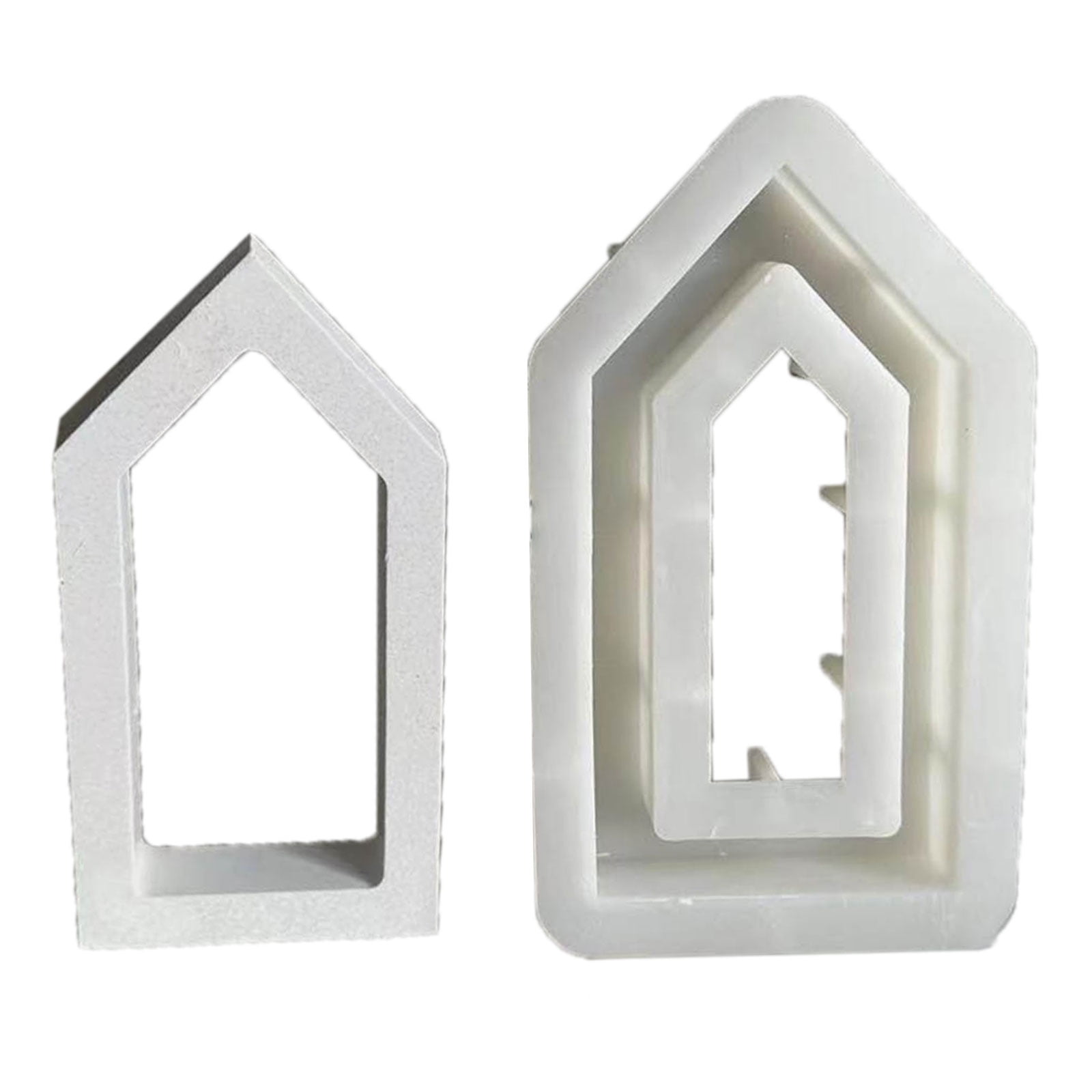 Ladaidra Brown fhgksm House Shape Candle Mould Resin Cements Clay ...