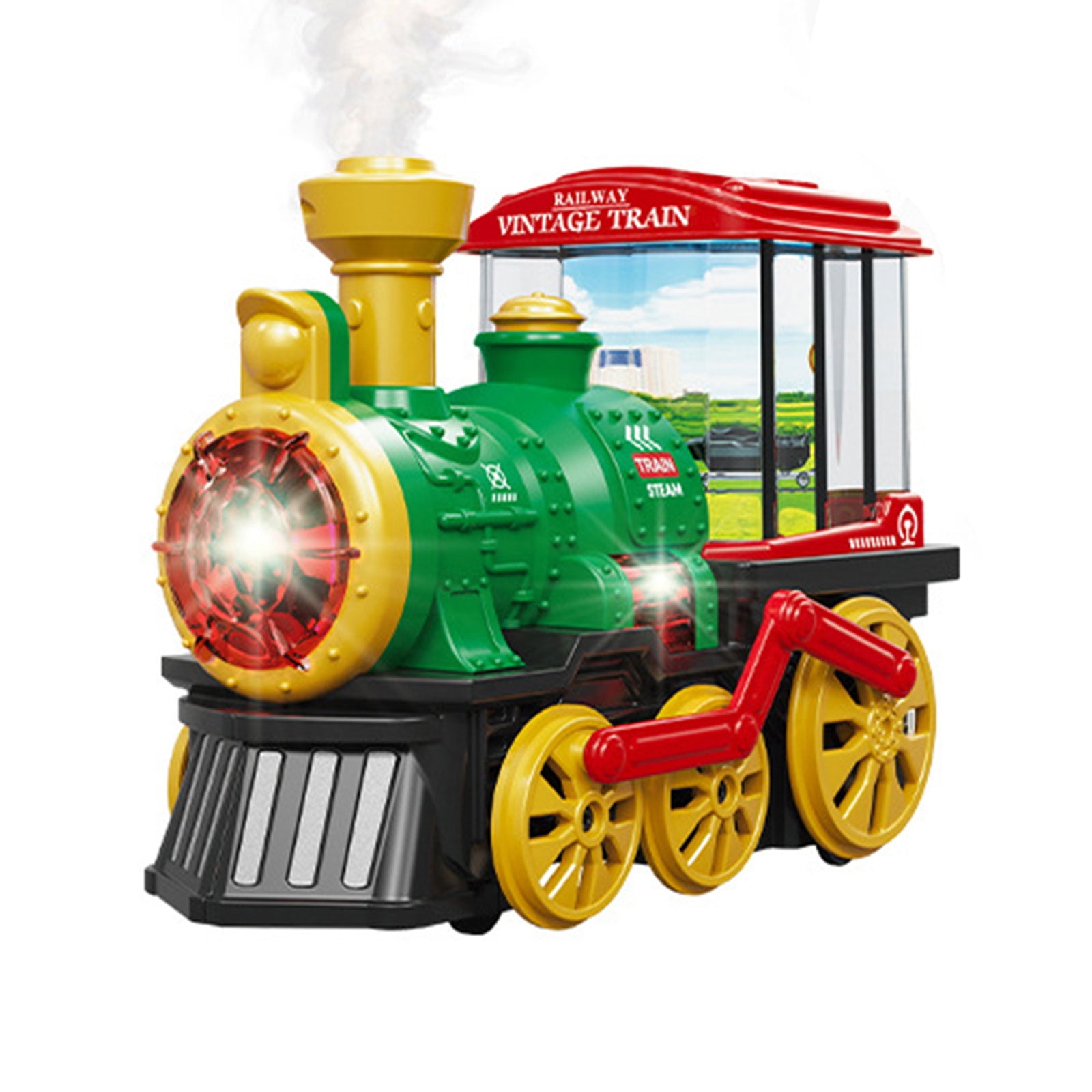 Ladaidra Brown fhgksm Kids Adventure Train Toy Interactive Train Light ...