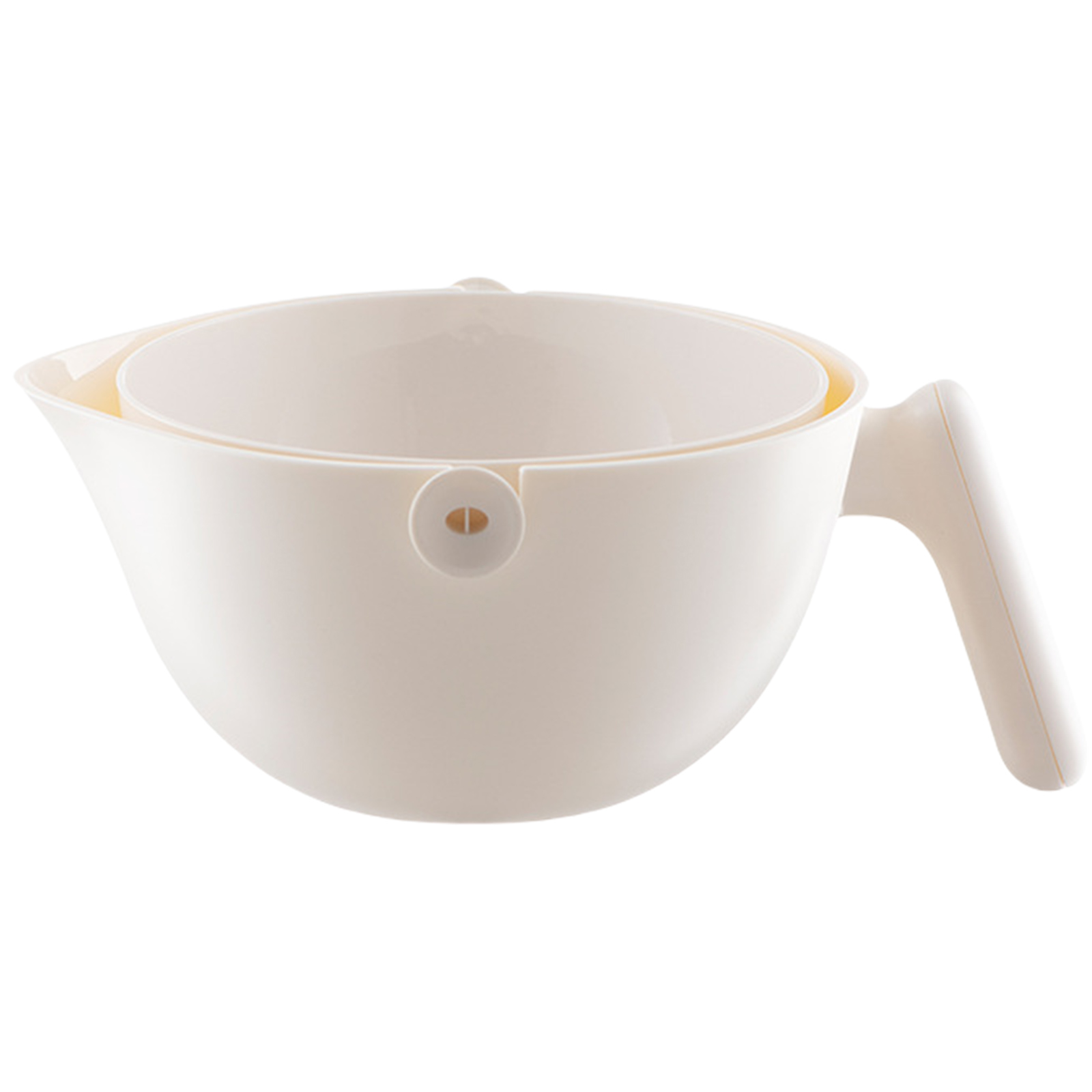 Ladaidra Brown fhgksm Kitchen Strainer Fruit Washing Bowl Food Colander ...