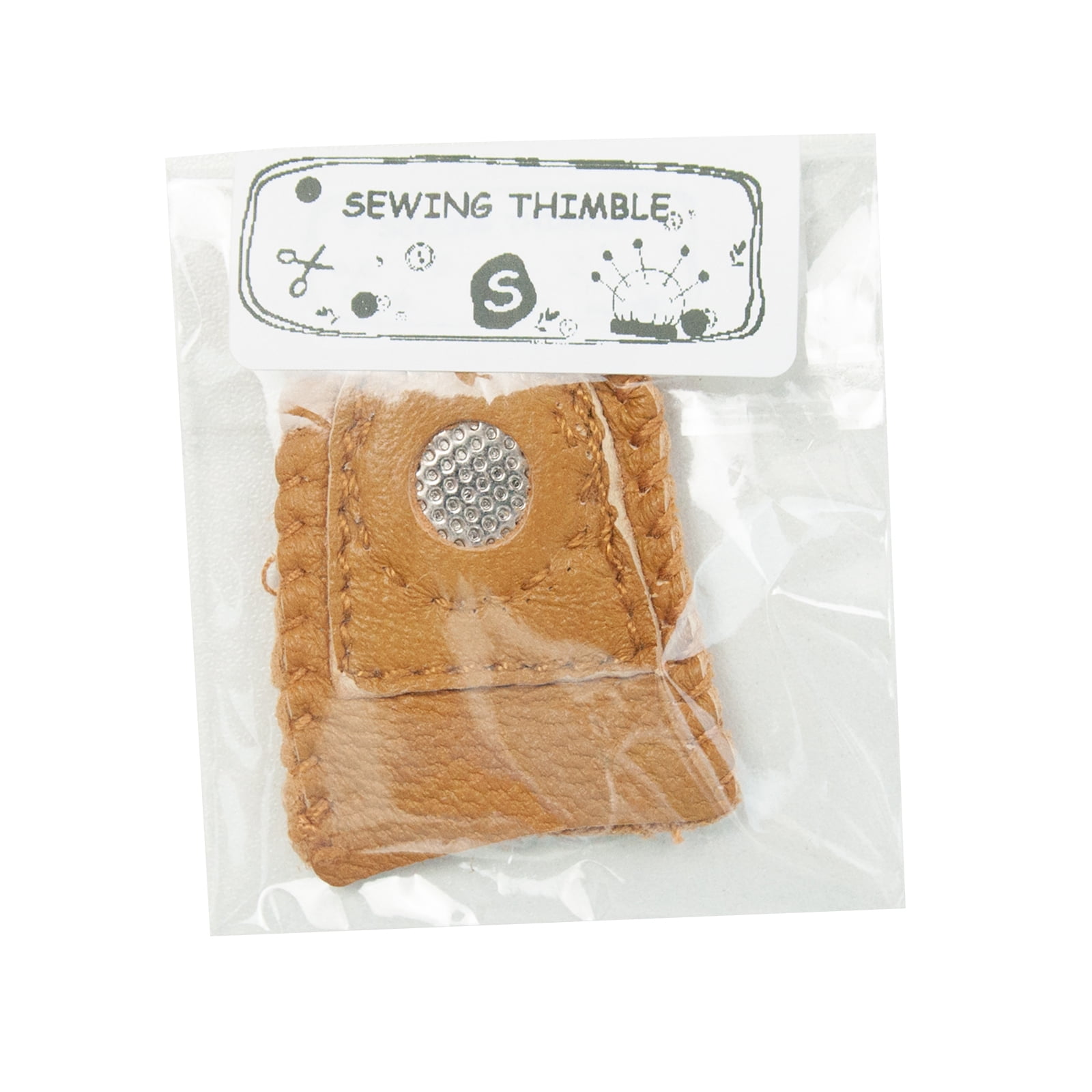 Ladaidra Brown fhgksm Leather Thimble Sewing Thimble Sewing Finger ...
