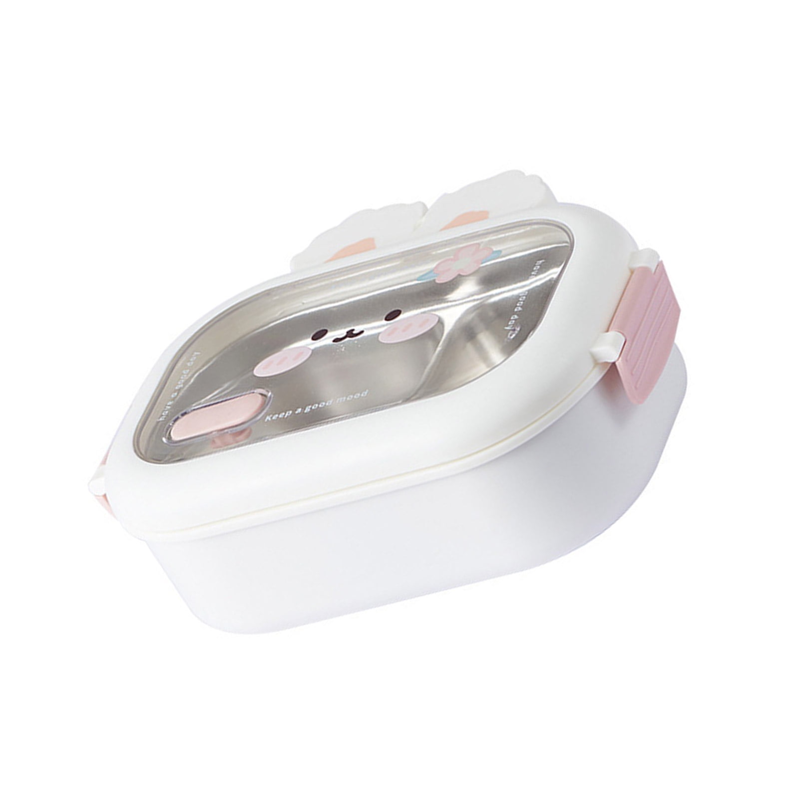 Ladaidra Brown fhgksm Lunch Box with Lovely Rabbits Designs User ...